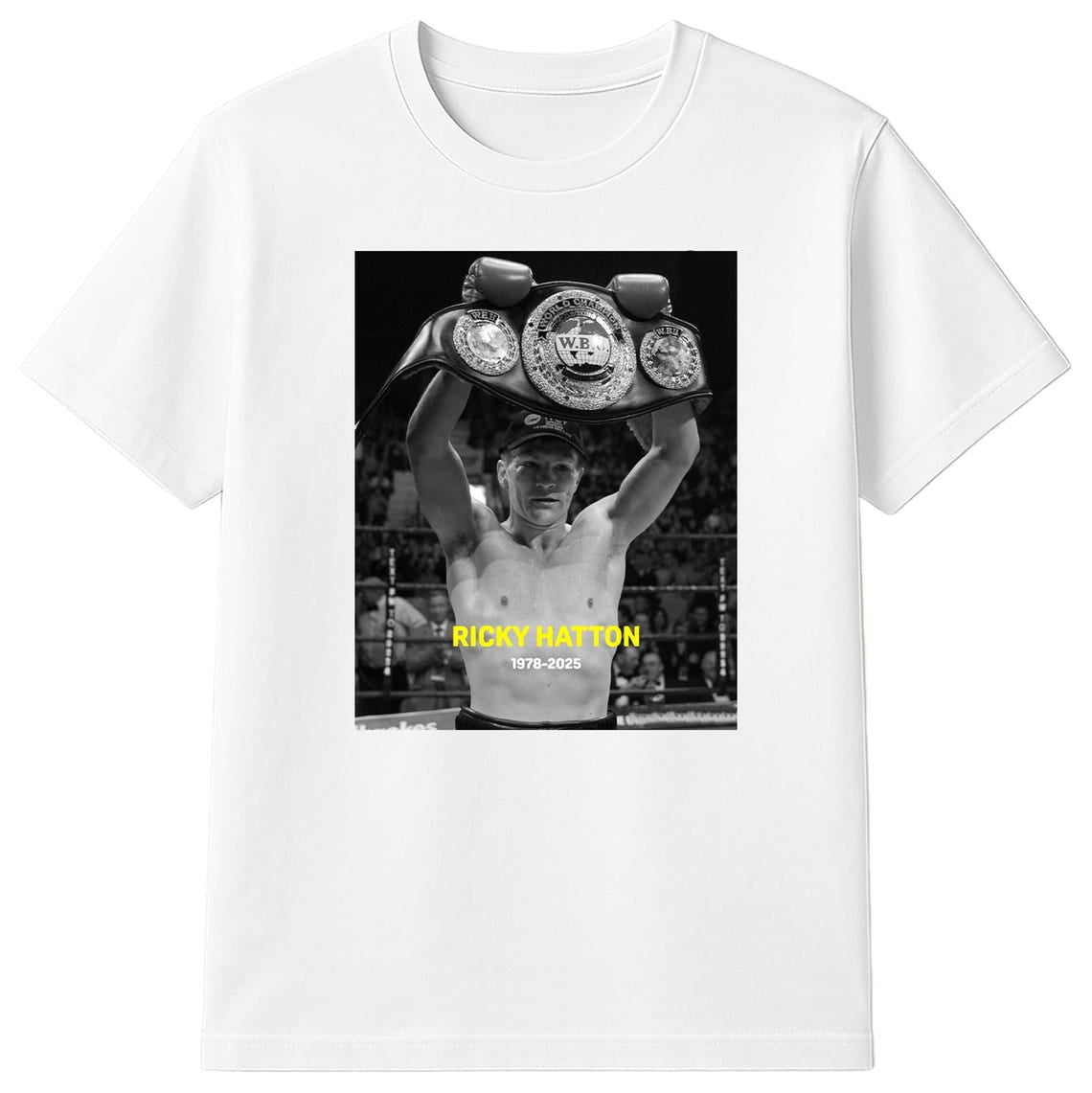 Rest In Peace Ricky Hatton T-Shirt, Ricky The Hitman, Memorial 1978 ...