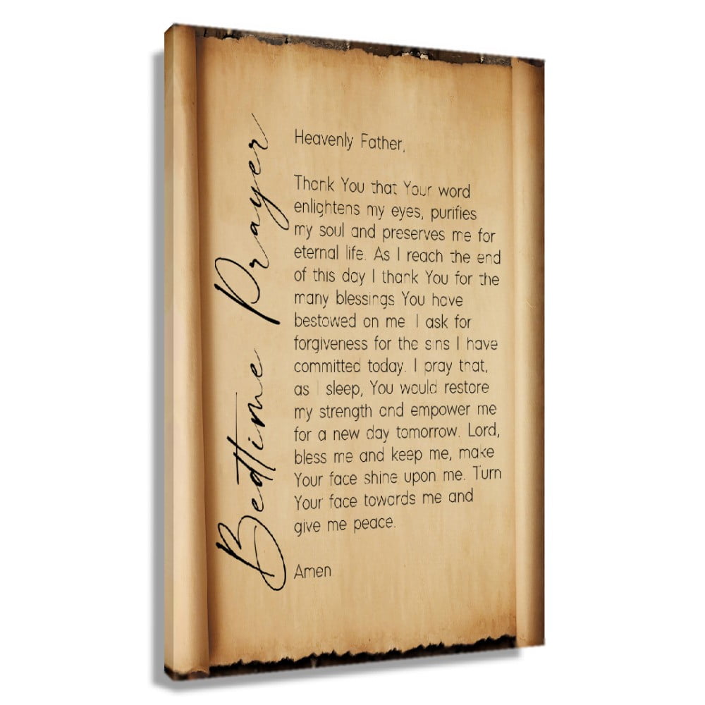 Rest and Peace Prayer Quotes Wall Art Prints Poster Canvas Paintings ...