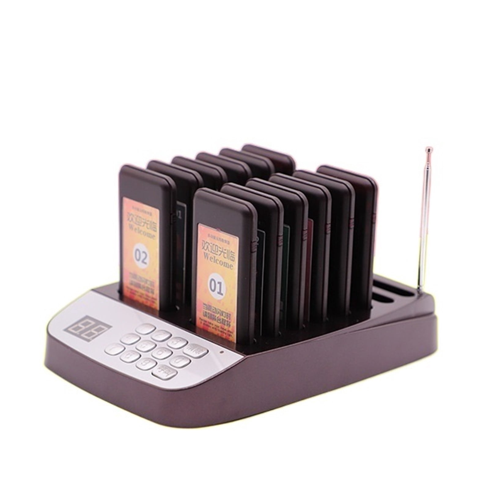 Restaurant Buzzer Par Wireless Paging Guest Calling System for Cafe ...
