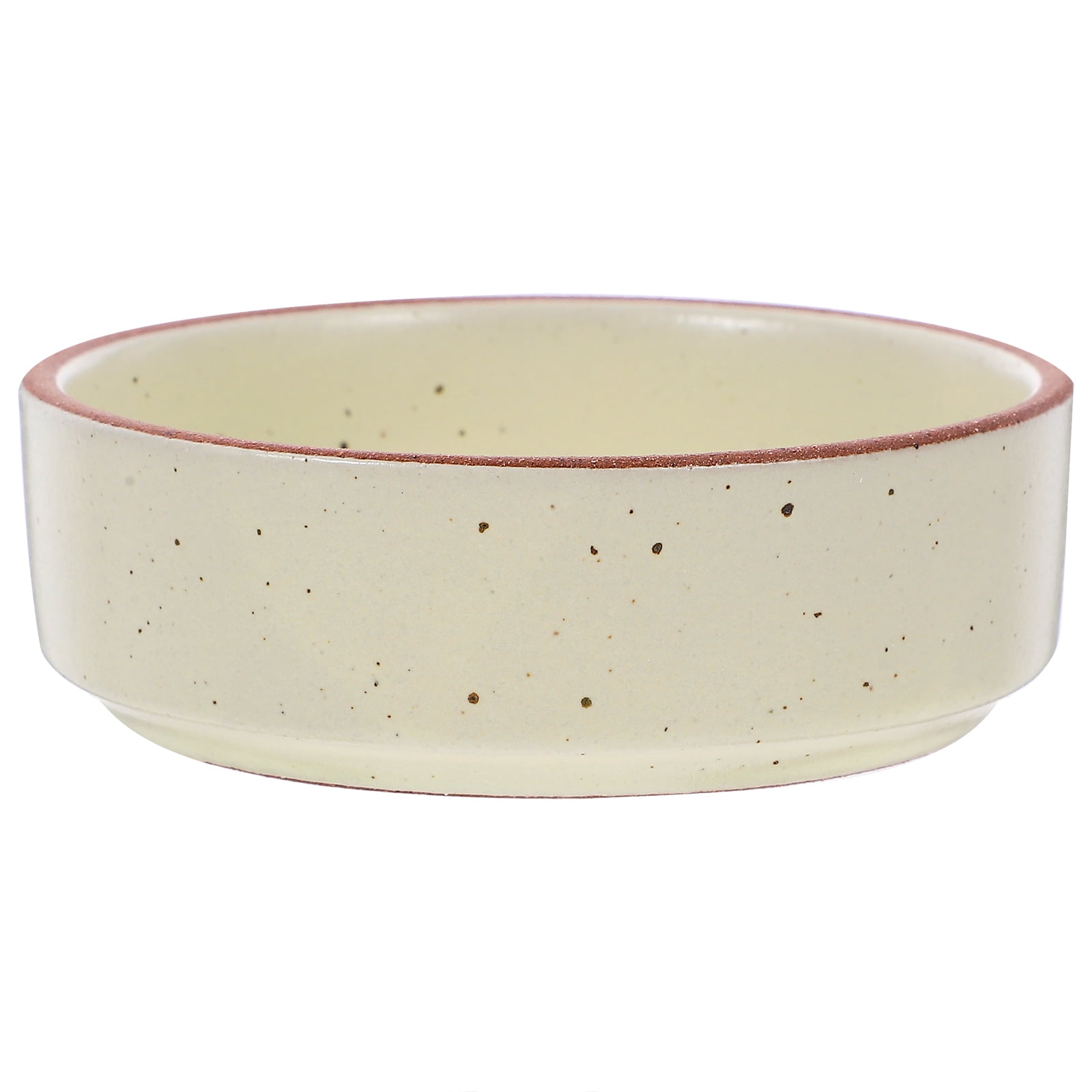 Restaurant Ceramic Dish (vertical Edge Condiment Dish - Natural Color ...