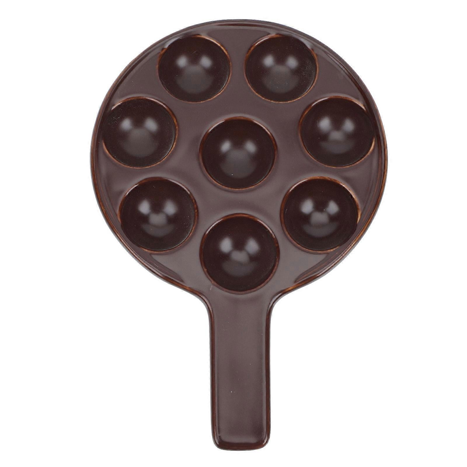 Restaurant Ceramic Escargot Plate Escargot Cooking Dish Grill Conch ...