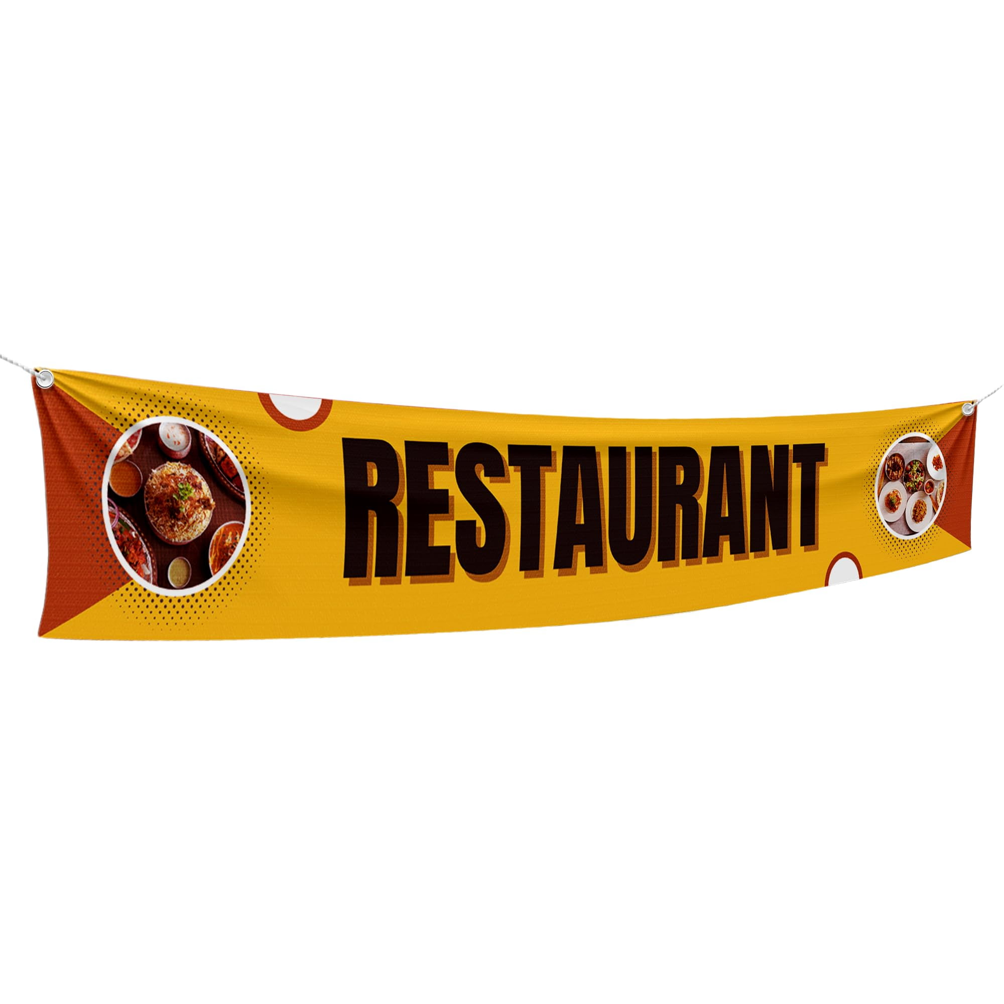 Restaurant Large Banners and Signs for Outdoor by DreamController ...