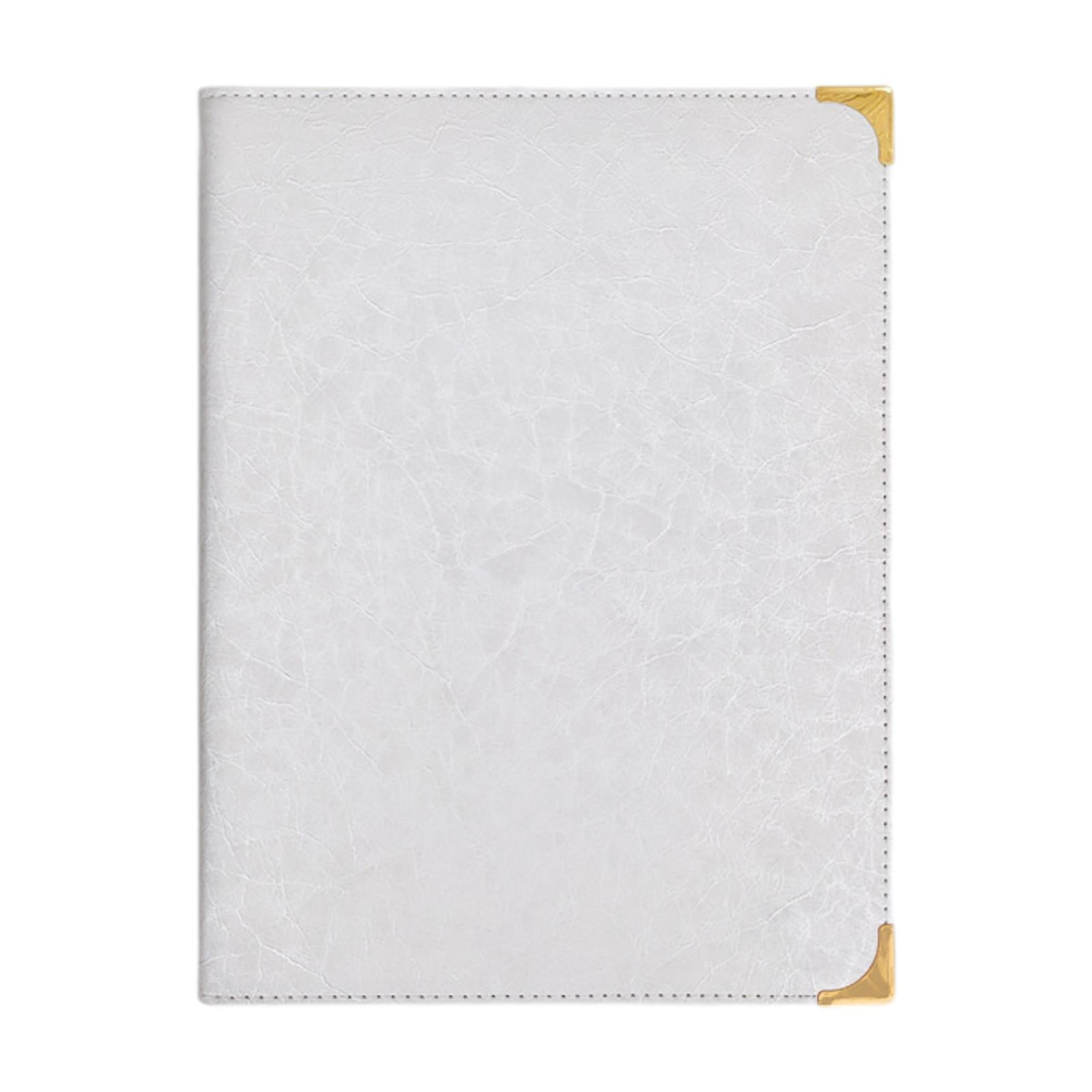 Restaurant Menu Cover Menus Holder Menu Book PU Leather Large Size for ...