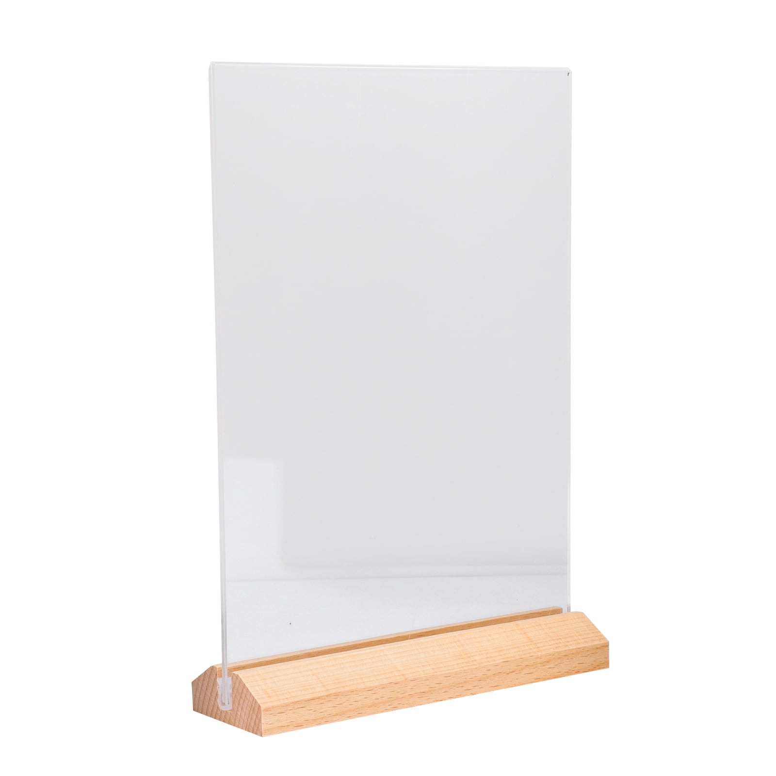 Restaurant Menu Display Stand Label Stand Acrylic Message Display Board ...
