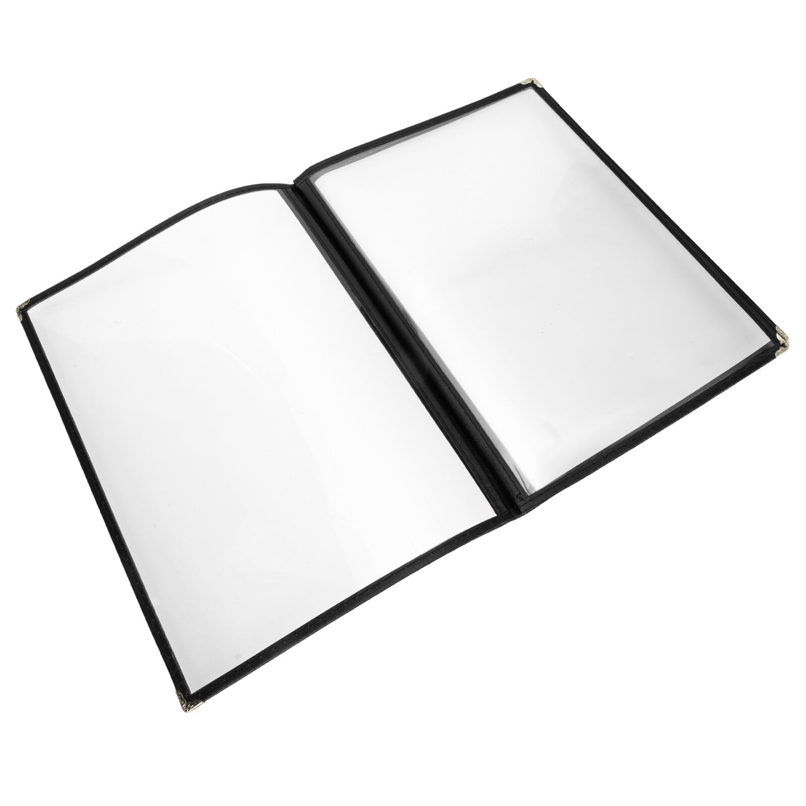 Transparent Menu Cover for Restaurant PVC Material Water Resistant ...