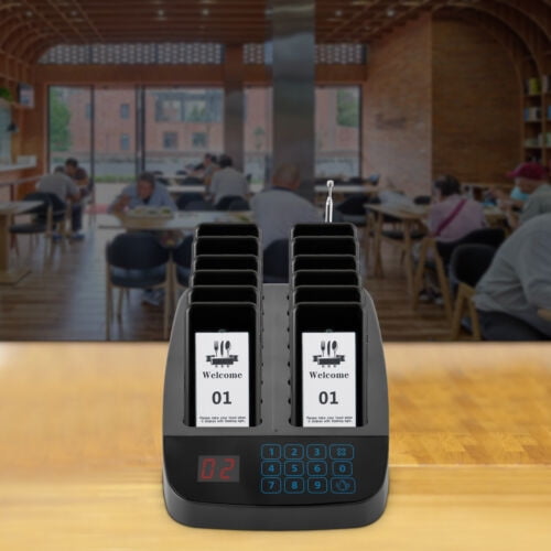 Restaurant Pager System Pagers for Restaurants Waiting Buzzers Wireless ...