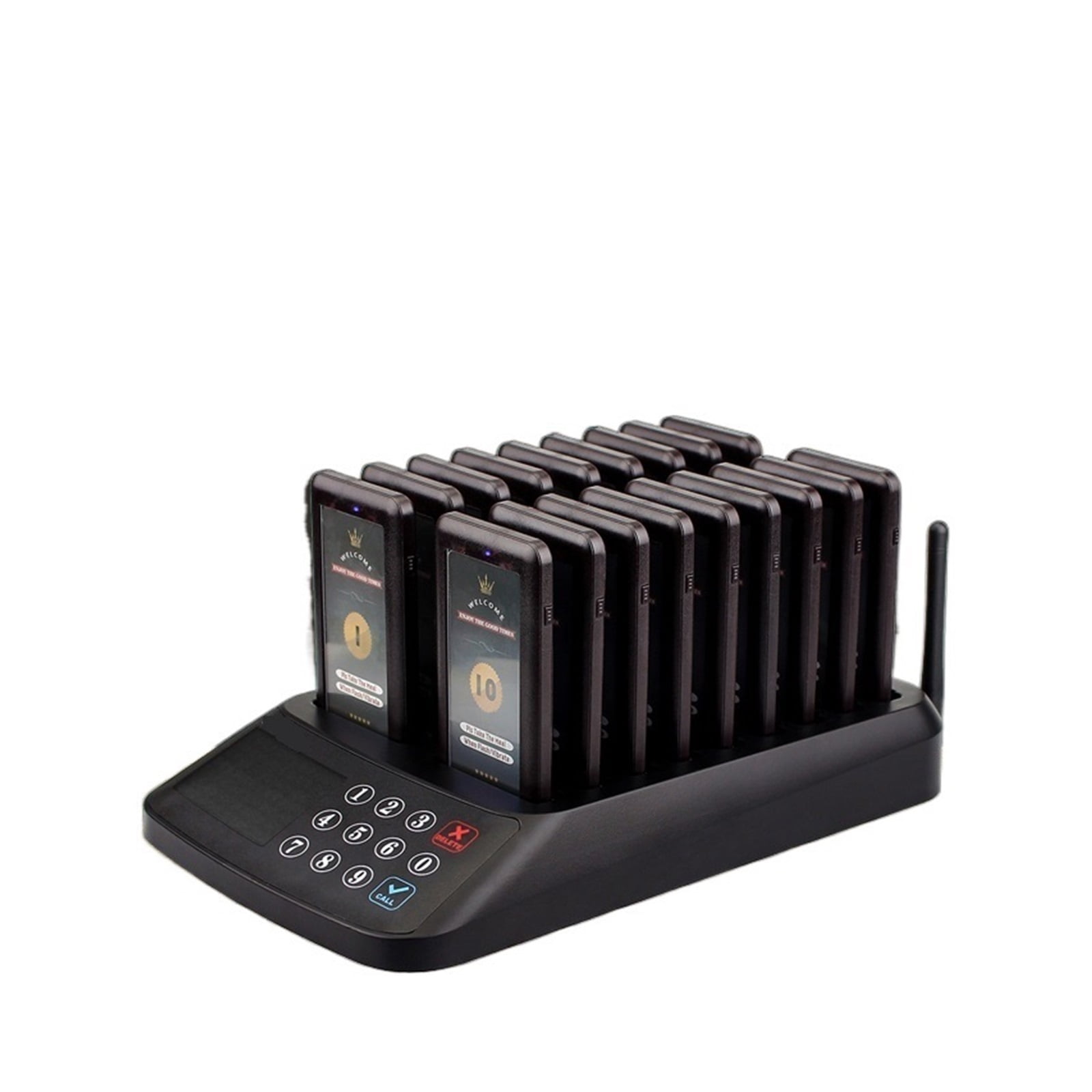 Restaurant Par Wireless Calling System Guest Queuing 18 Coaster Buzzer ...