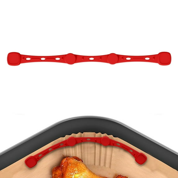 Restaurant Reusable Silicone Fastener for Air Frying Paper Fixer Secure ...