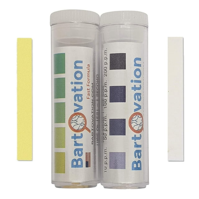 Restaurant Sanitizer Test Kit for Quaternary Ammonium & Chlorine, 2 ...
