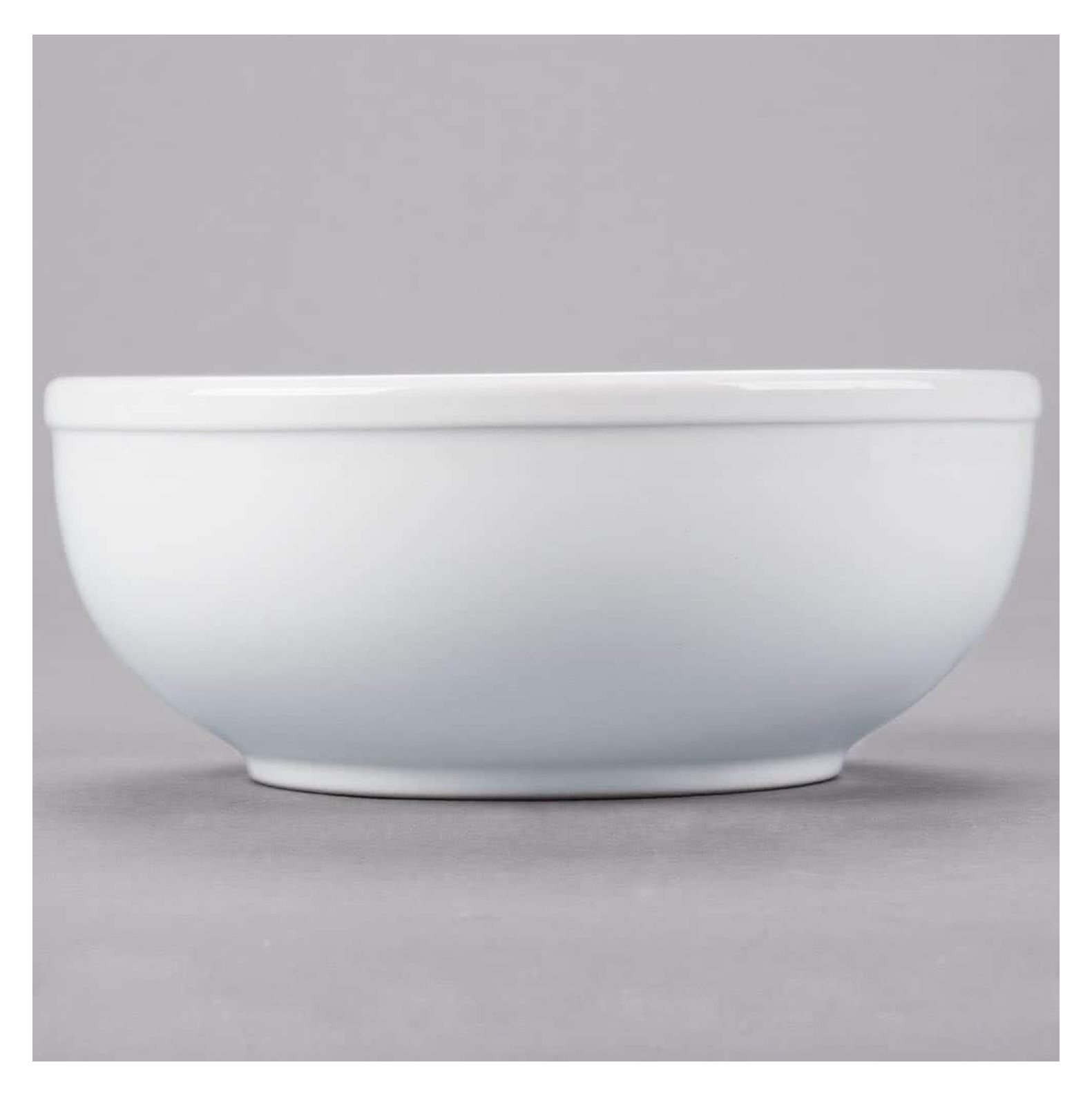 Restaurant Value Heavy-duty Bright White Nappie Bowl 12.5oz, Case of 36 ...