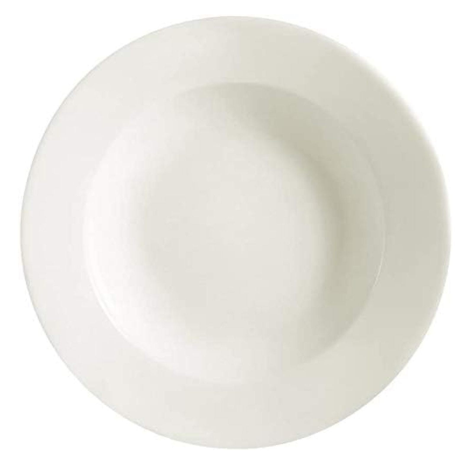 Restaurant Value Rimmed 9 inch Pasta/Soup Bowl 10oz, America White ...