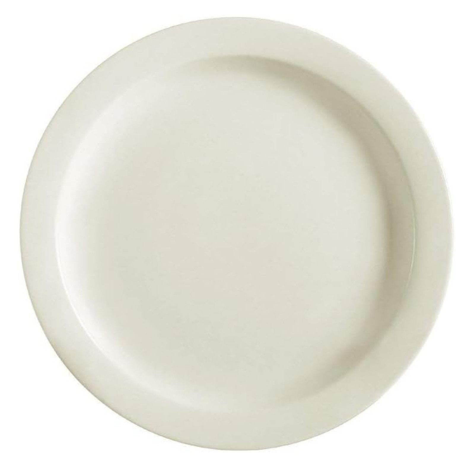 Restaurant Value, Stoneware Narrow Rim Plate 7 1/4", Ivory(America ...