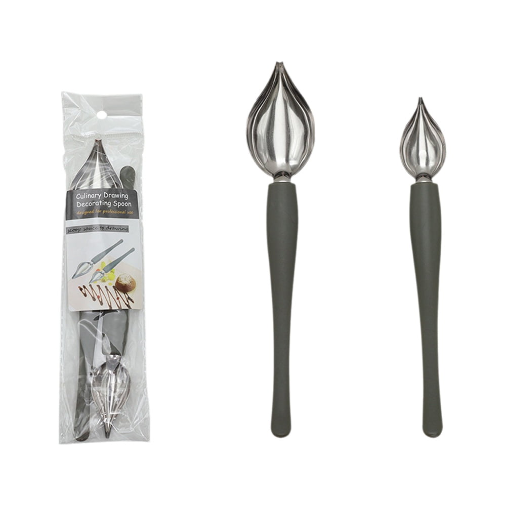 Restaurant Western Food Plate Baking Dessert Stainless Steel Sauce ...