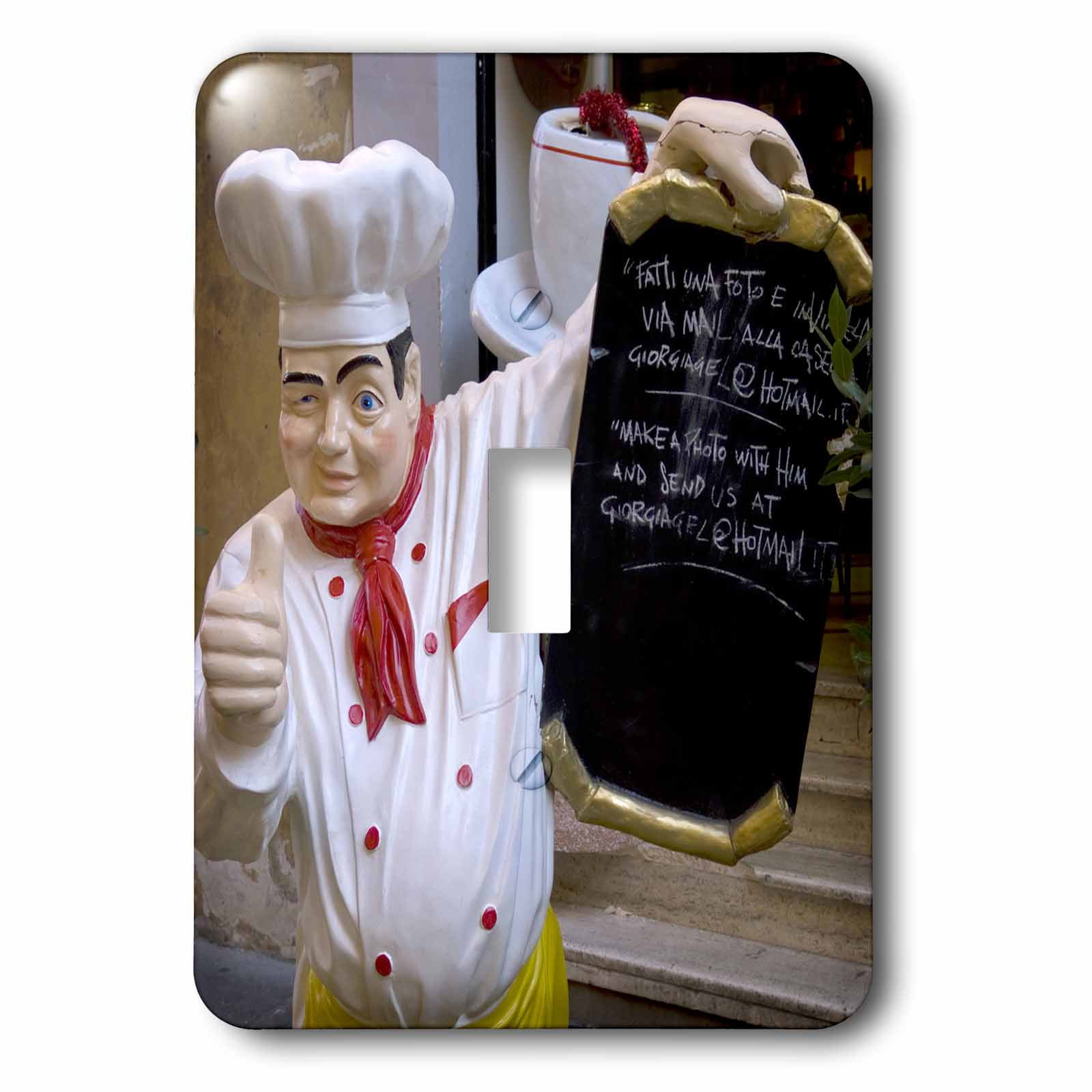 3dRose, Restaurant statue of chef in Rome Italy - EU16 BBA0201 - Bill ...