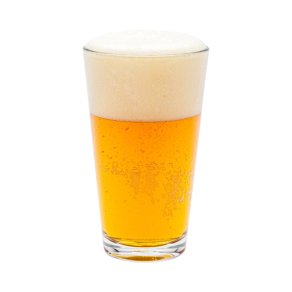 Restaurantware-16 Ounce Craft Beer Glasses, Set of 12 Flared Stout Beer ...