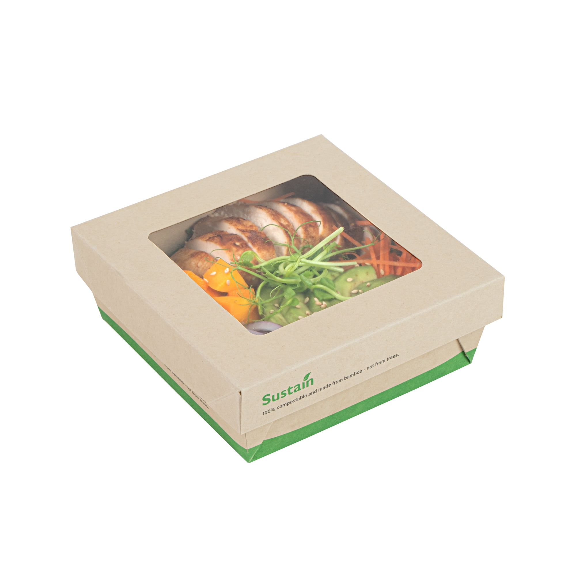 Restaurantware-27 Ounce Sturdy Paper Take Out Boxes, 50 Disposable Take ...