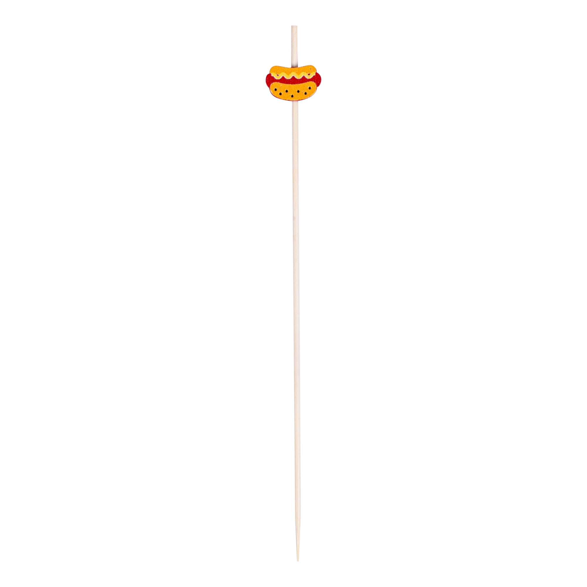 Restaurantware-6 Inch Wooden Hot Dog Skewers, 1000 Disposable Sandwich ...