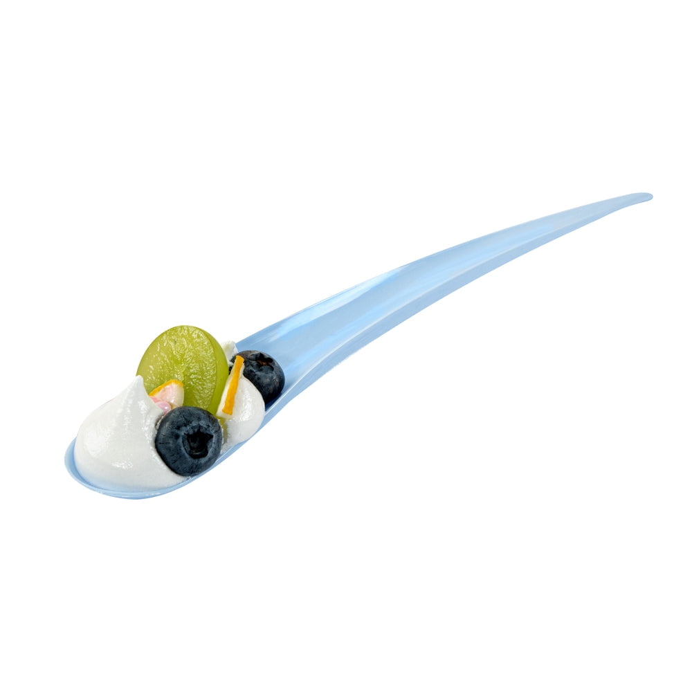 Teal Plastic Deco Party Spoon - 8" - 500 count box - Walmart.com