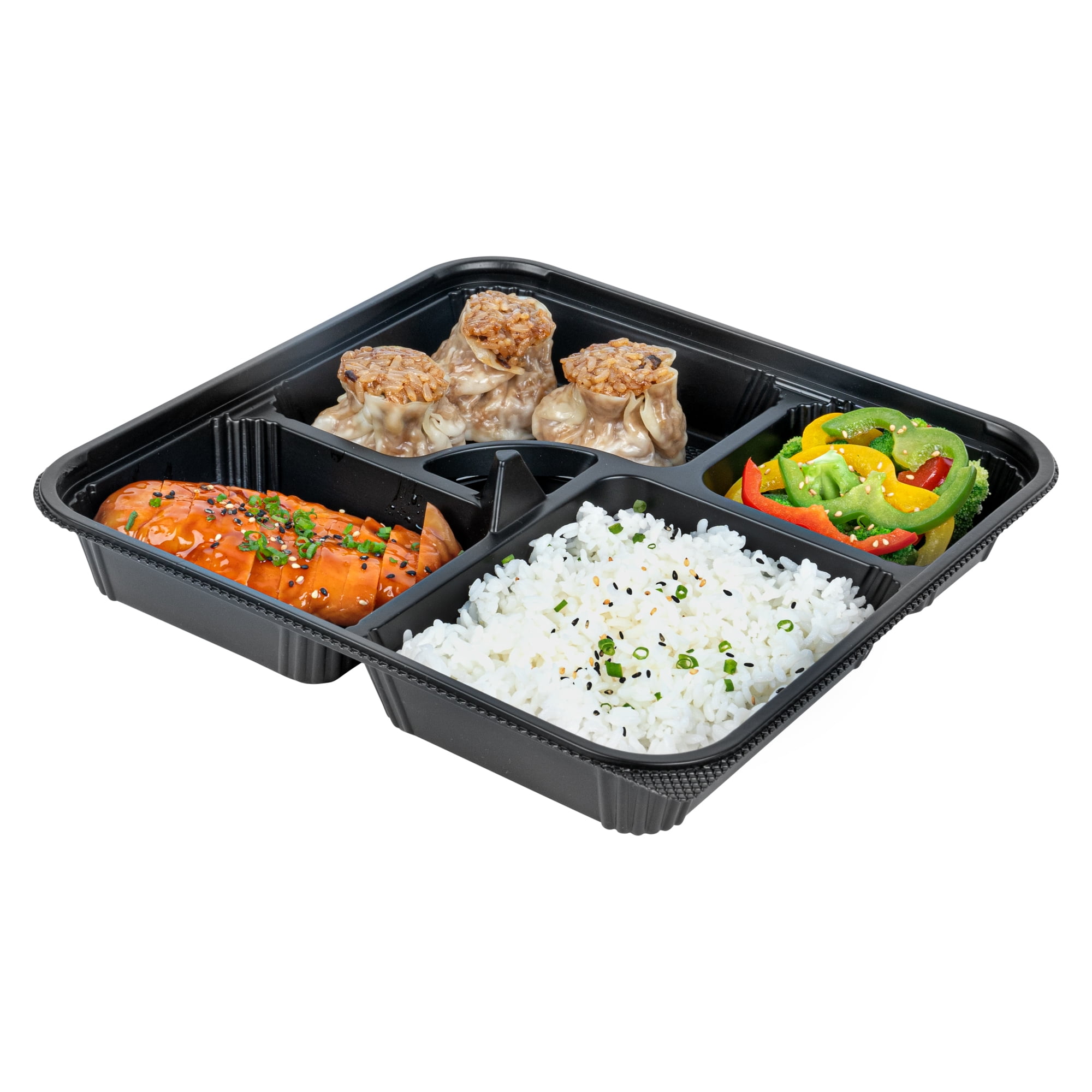 Restaurantware-Bento Tek 39.6 Ounce Meal Prep Containers, 50 Disposable ...