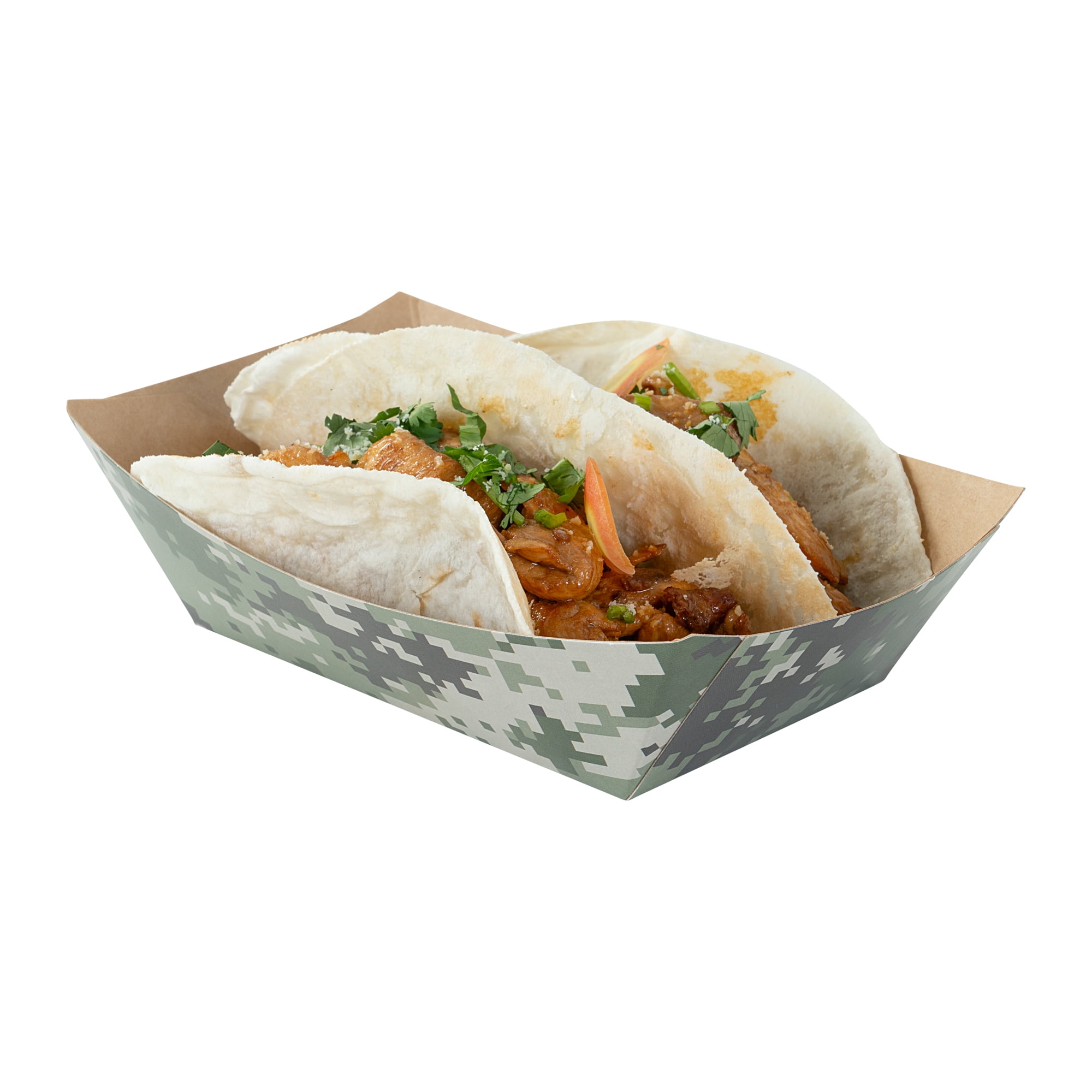 Restaurantware-Bio Tek 1/2 Pound Food Trays, 400 Disposable Paper Food ...