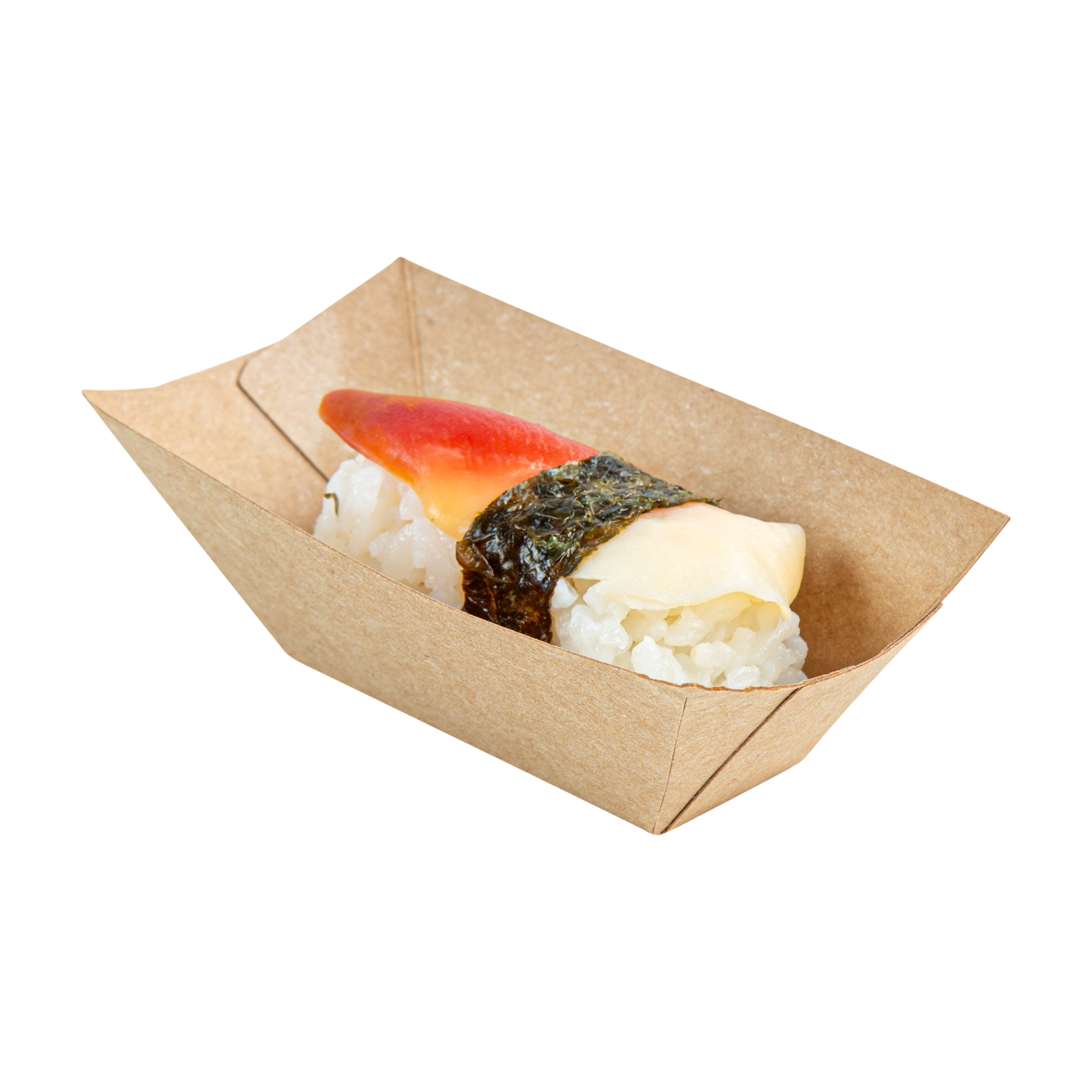Restaurantware-Bio Tek 2 Ounce Food Trays, 400 Disposable Paper Food ...