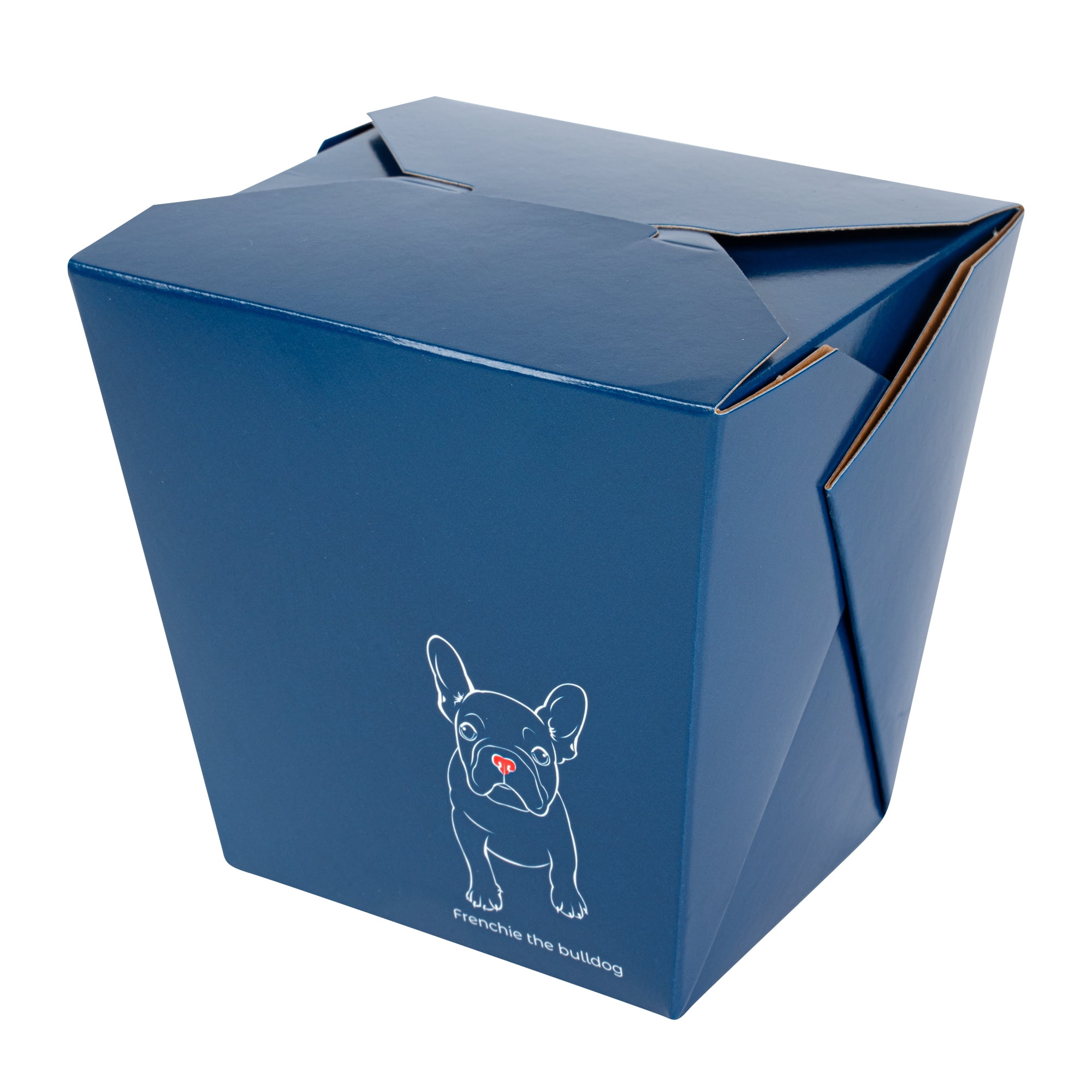 Restaurantware-Bio Tek 4 x 3.5 x 4 Inch Food Containers, 200 Noodle Takeaway Boxes - Disposable ...