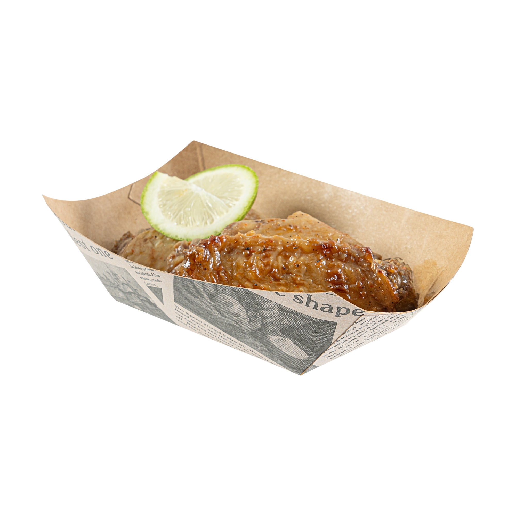 Restaurantware-Bio Tek 6 Ounce Boat Paper Boats, 400 Disposable #40 ...
