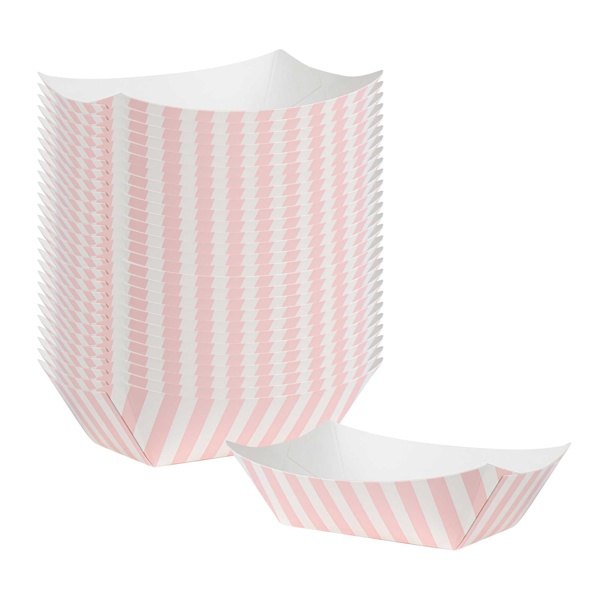 Restaurantware-Bio Tek 6 Ounce Boat Paper Boats, 50 Disposable #40 Food ...