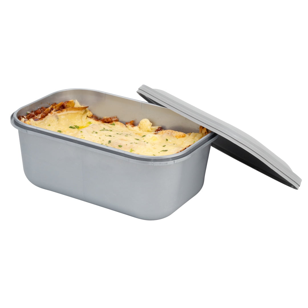 Restaurantware-Futura 45.6 Ounce Meal Prep Containers With Lids, 100 ...