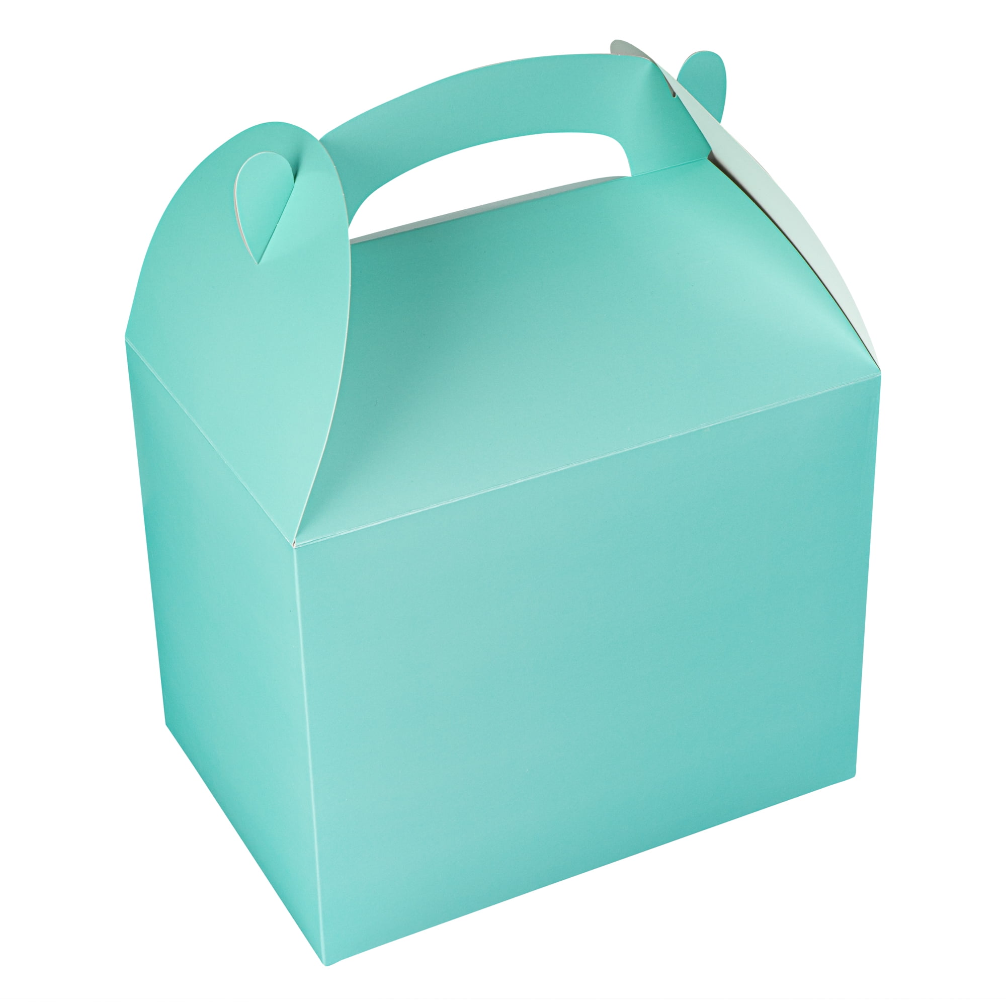 Restaurantware Gable Gift Boxes Pack of 100 Paper Treat Boxes 10 x 7 x ...