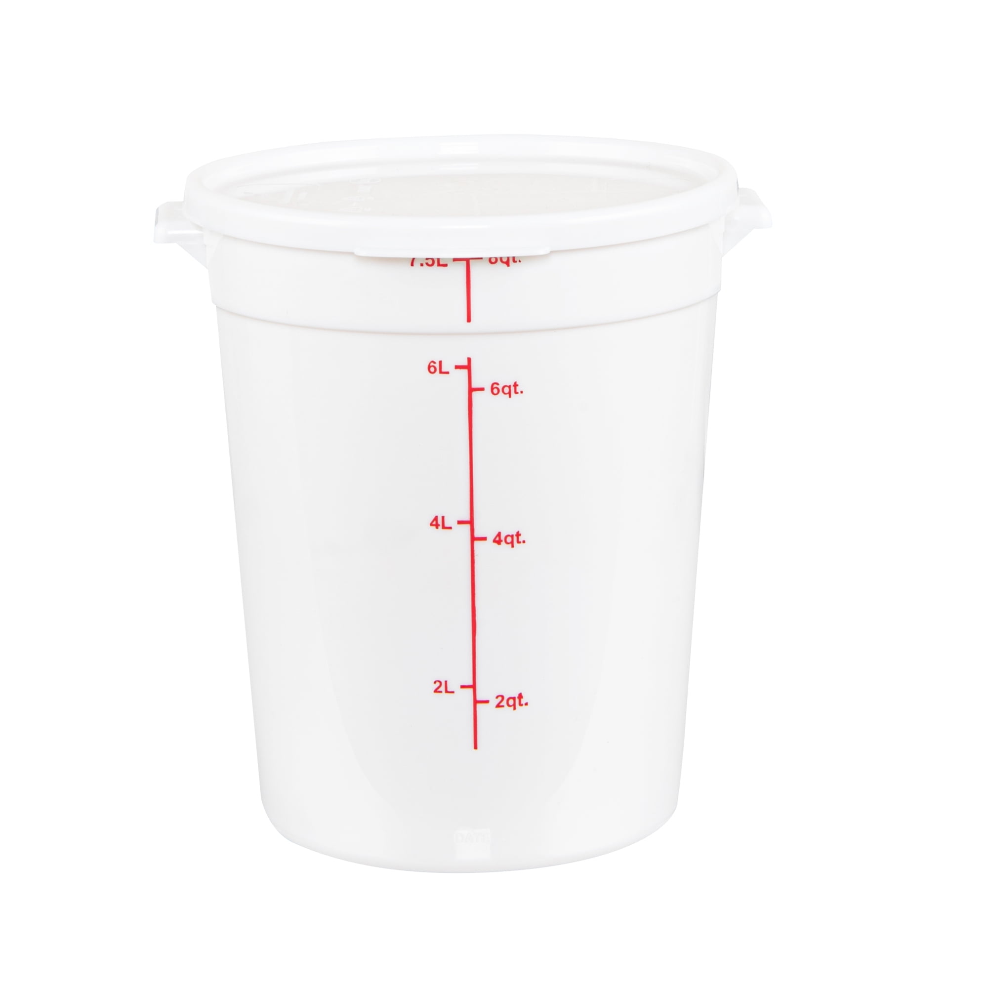 Restaurantware-LIDS ONLY: Met Lux Food Container Lids, 10 Round Covers ...