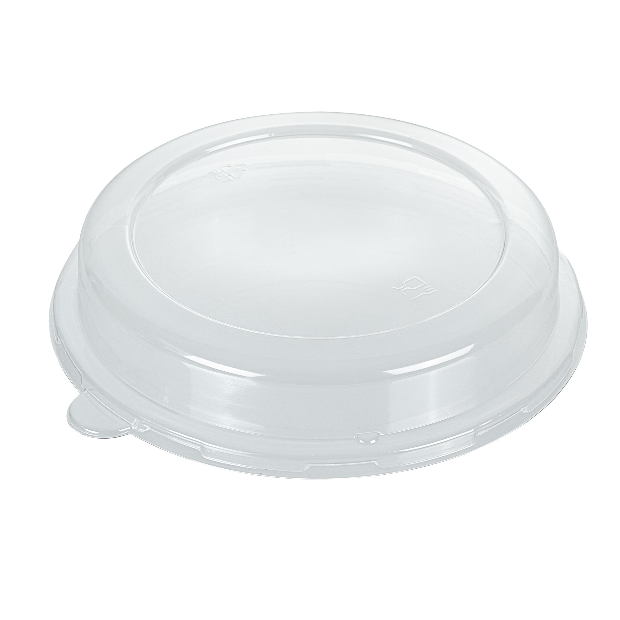 Restaurantware-LIDS ONLY: Pulp Tek Clear Plastic Dome Lids, 100 ...