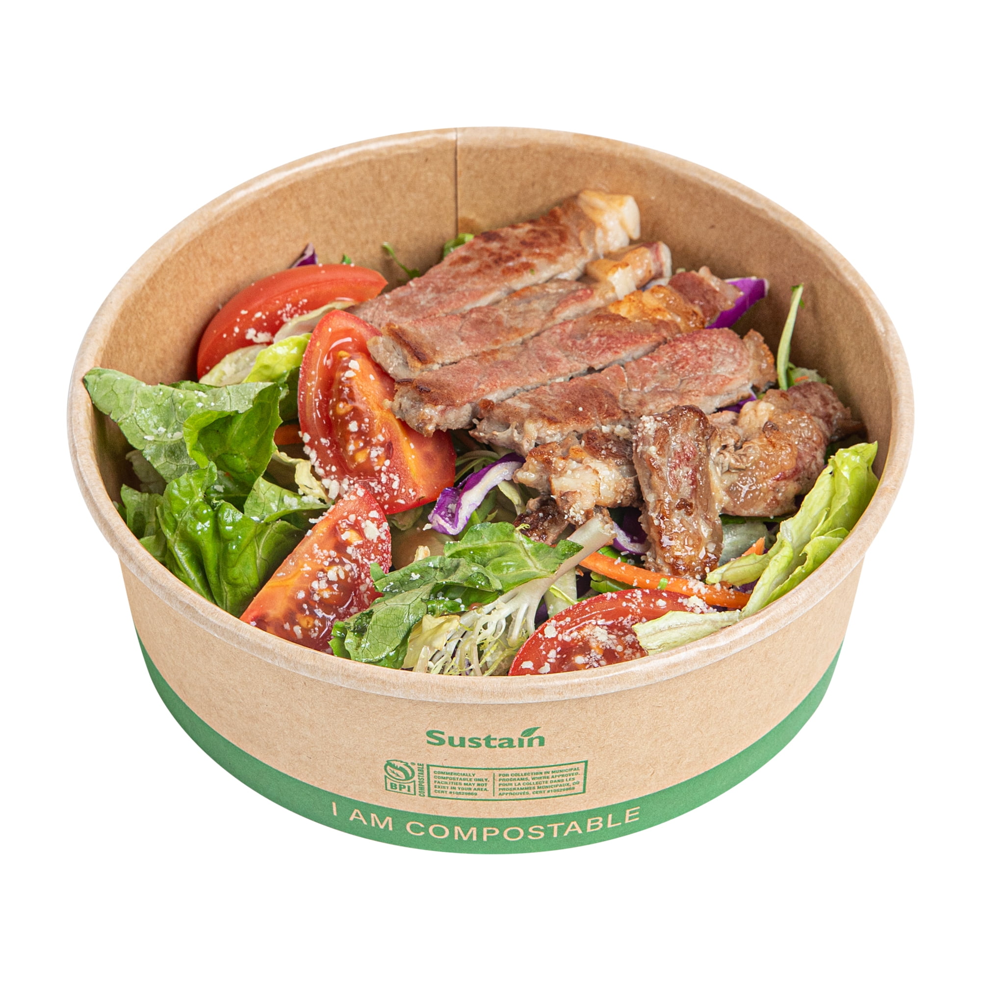 Restaurantware Paper Food Containers 200 Pack Of 17 oz Disposable Round ...