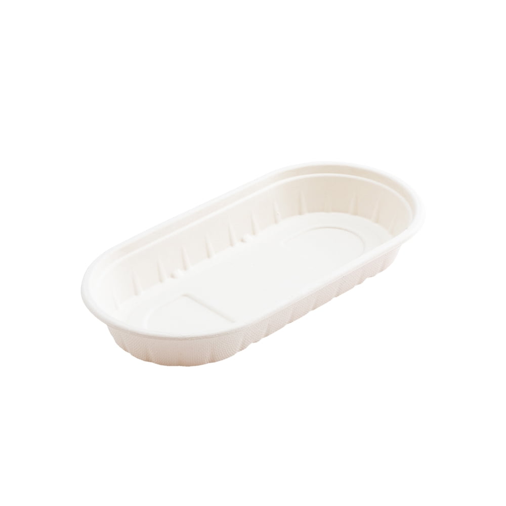 Restaurantware-Pulp Tek 17 Ounce Take Out Containers, 100 Oval ...