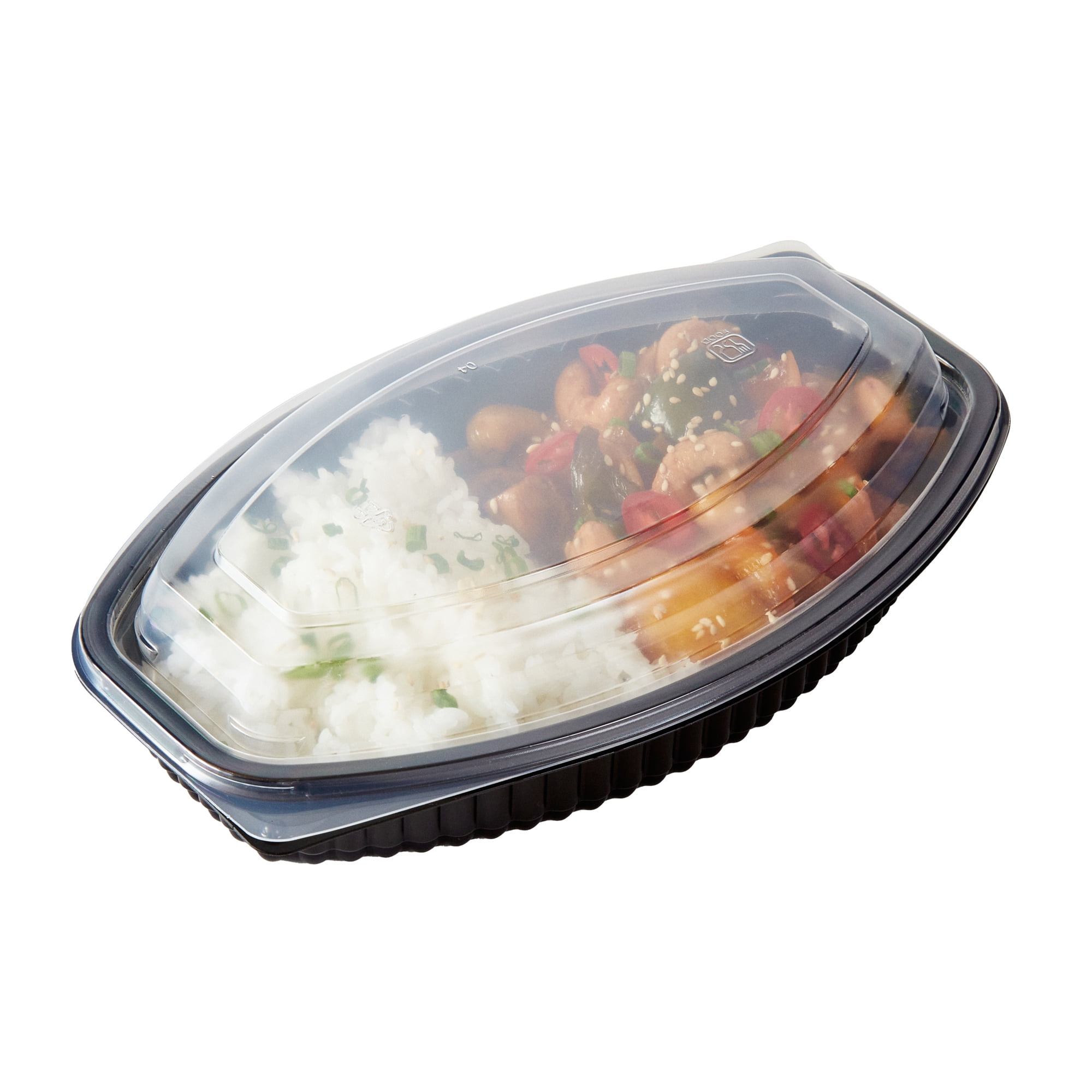 Restaurantware-RW Base 21 Ounce Meal Prep Containers, 100 Microwavable ...
