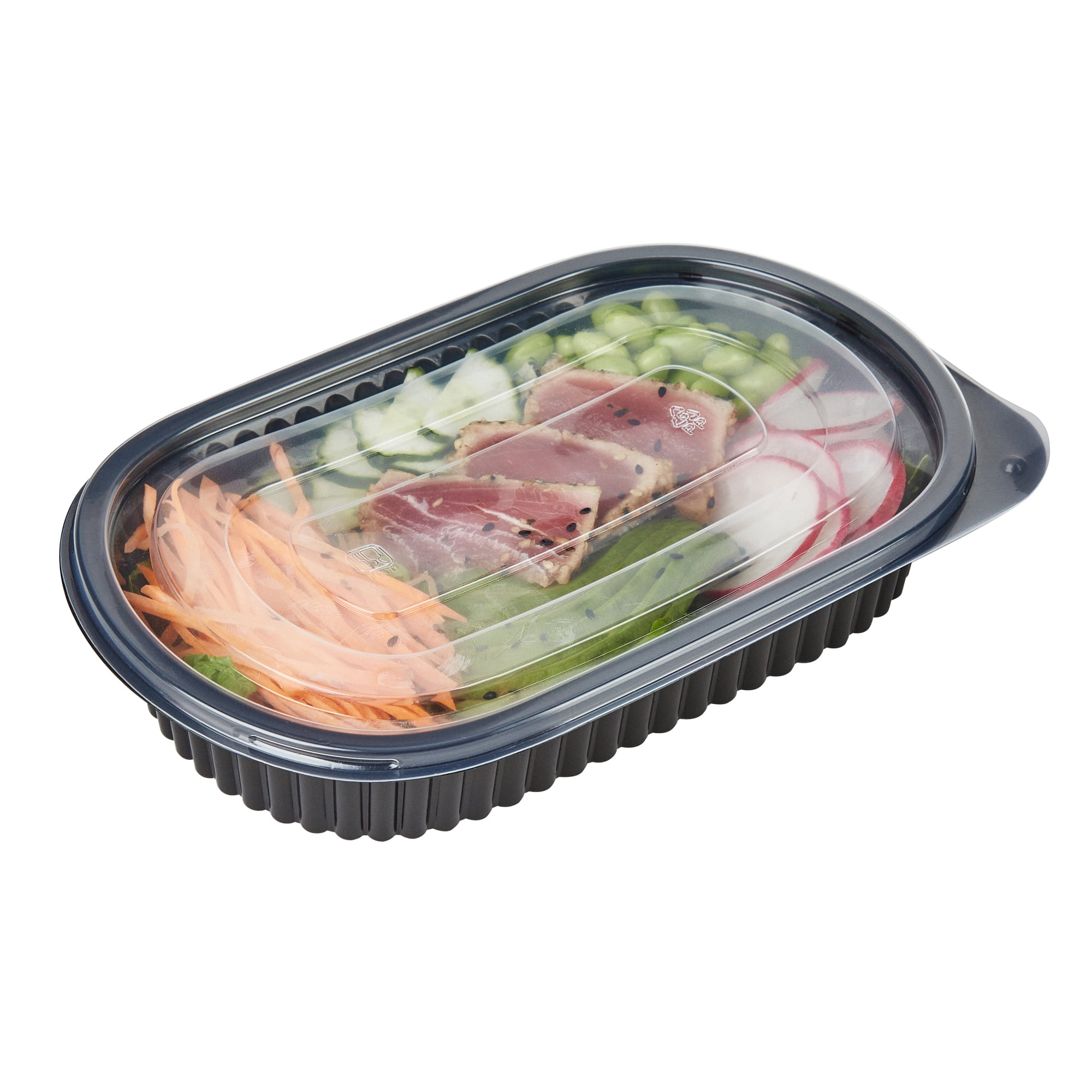 Restaurantware-RW Base 25 Ounce Meal Prep Containers, 100 Microwavable ...