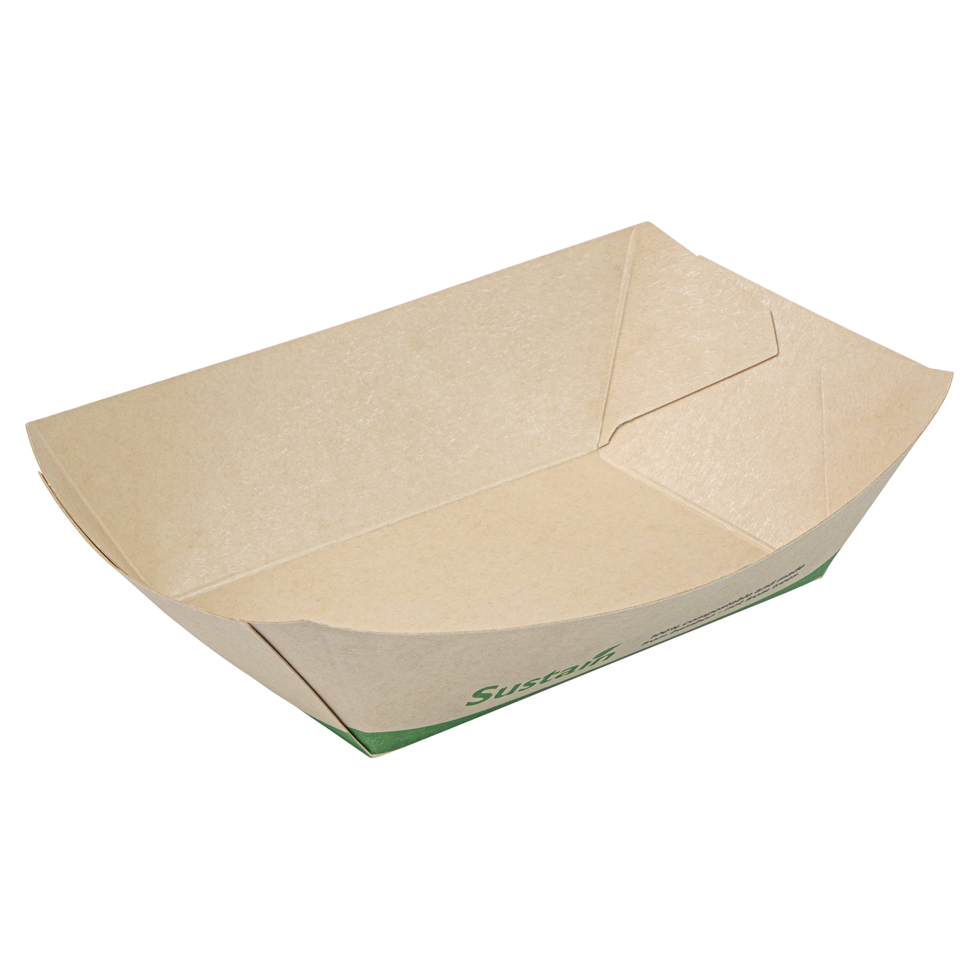 Restaurantware-Sustain 0.5 Pound Disposable Food Trays, 400 Sturdy ...