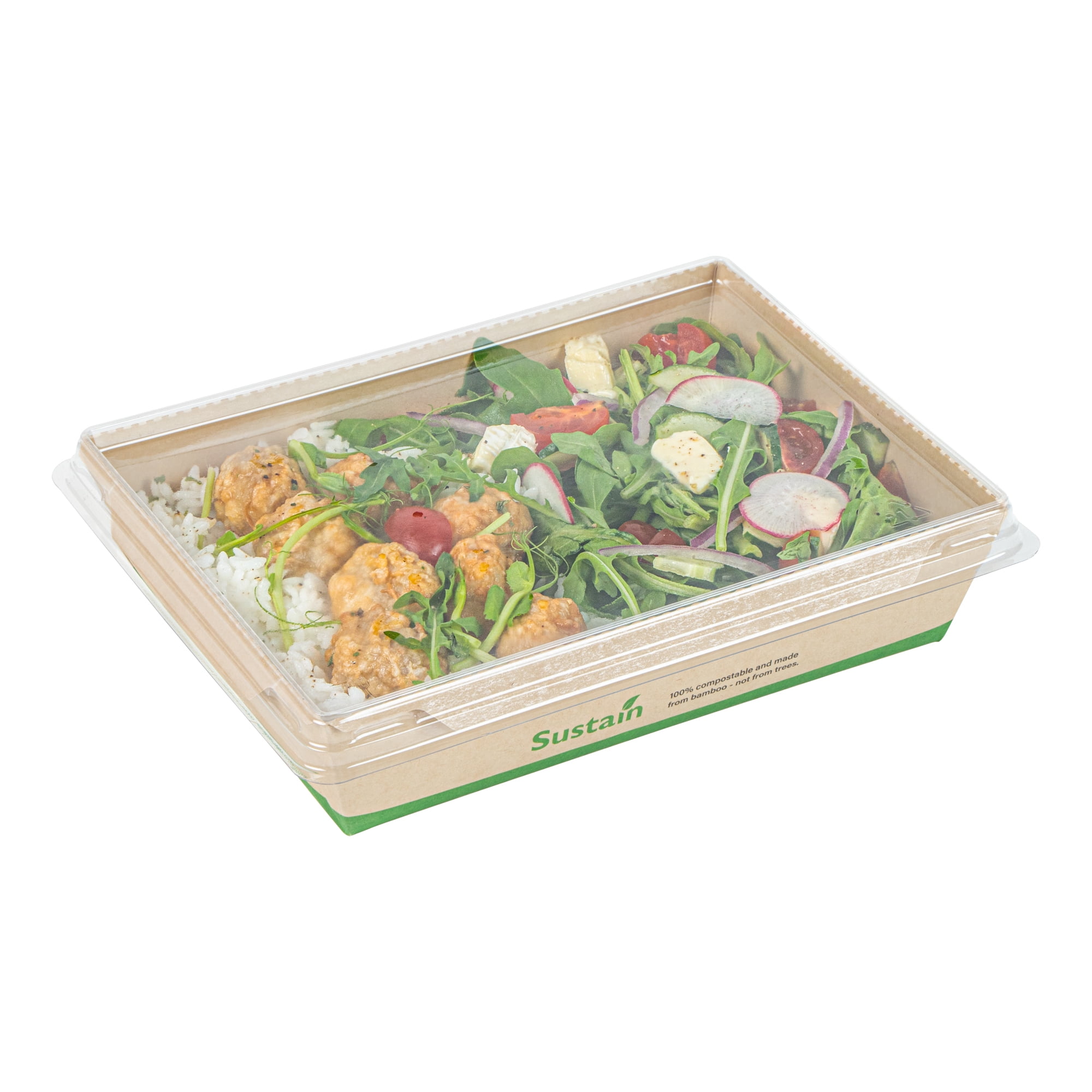 Restaurantware-Sustain 34 Ounce Sturdy Paper Take Out Boxes, 50 ...