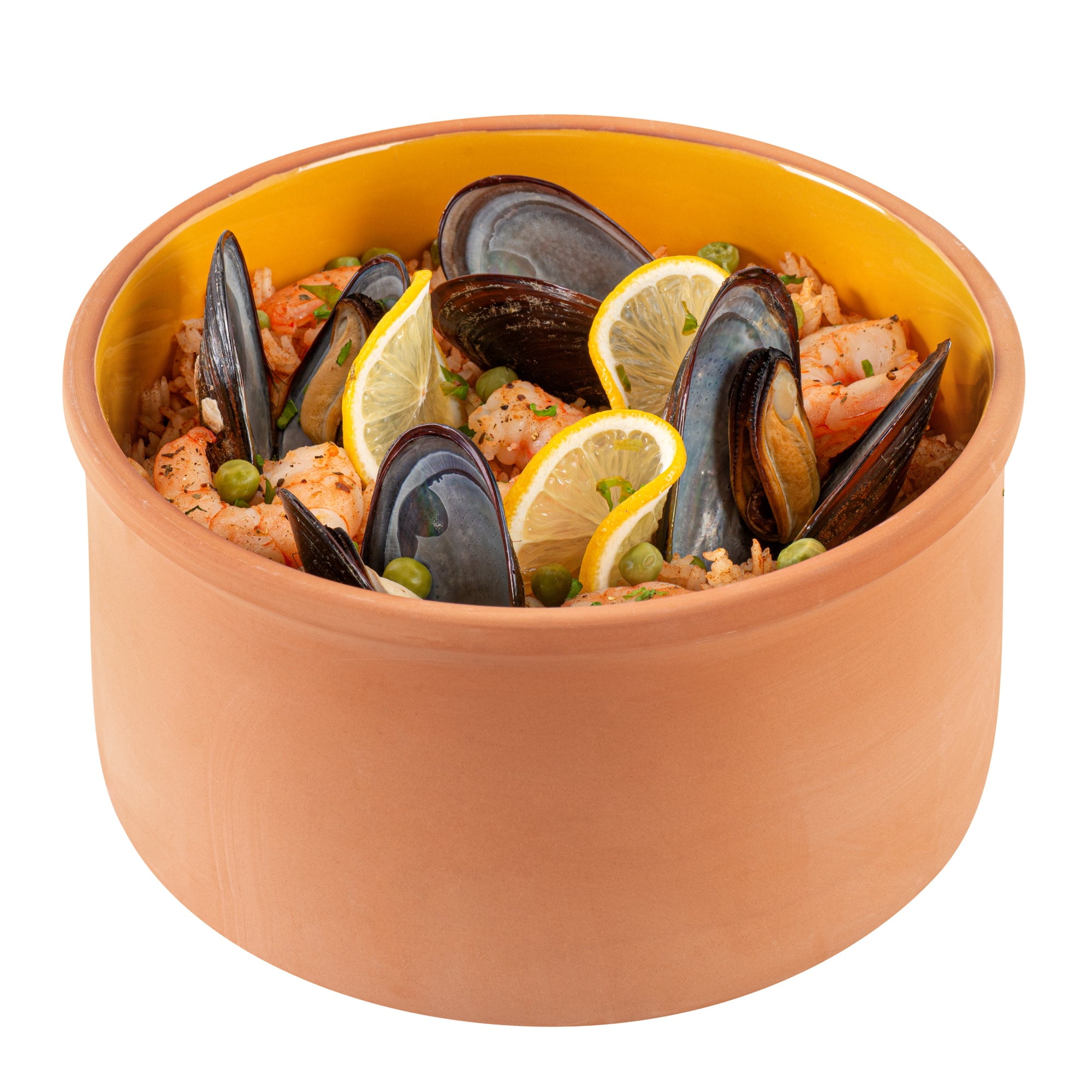 Restaurantware-Terra Tek 17 Ounce Terracotta Cazuelas, 2 Brown Glazed ...