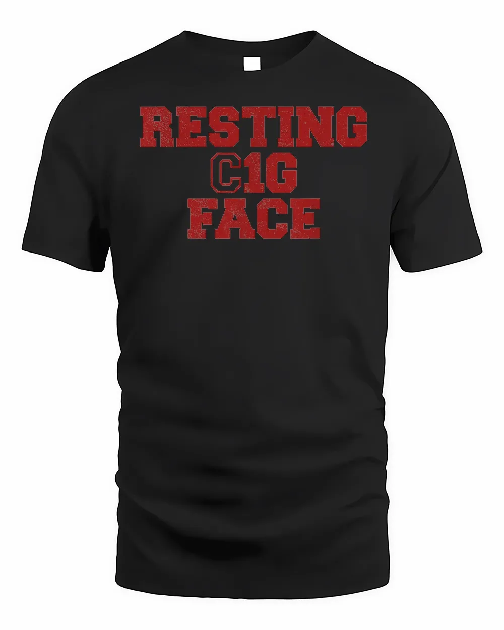 Resting Cig Face Shirt - Walmart.com