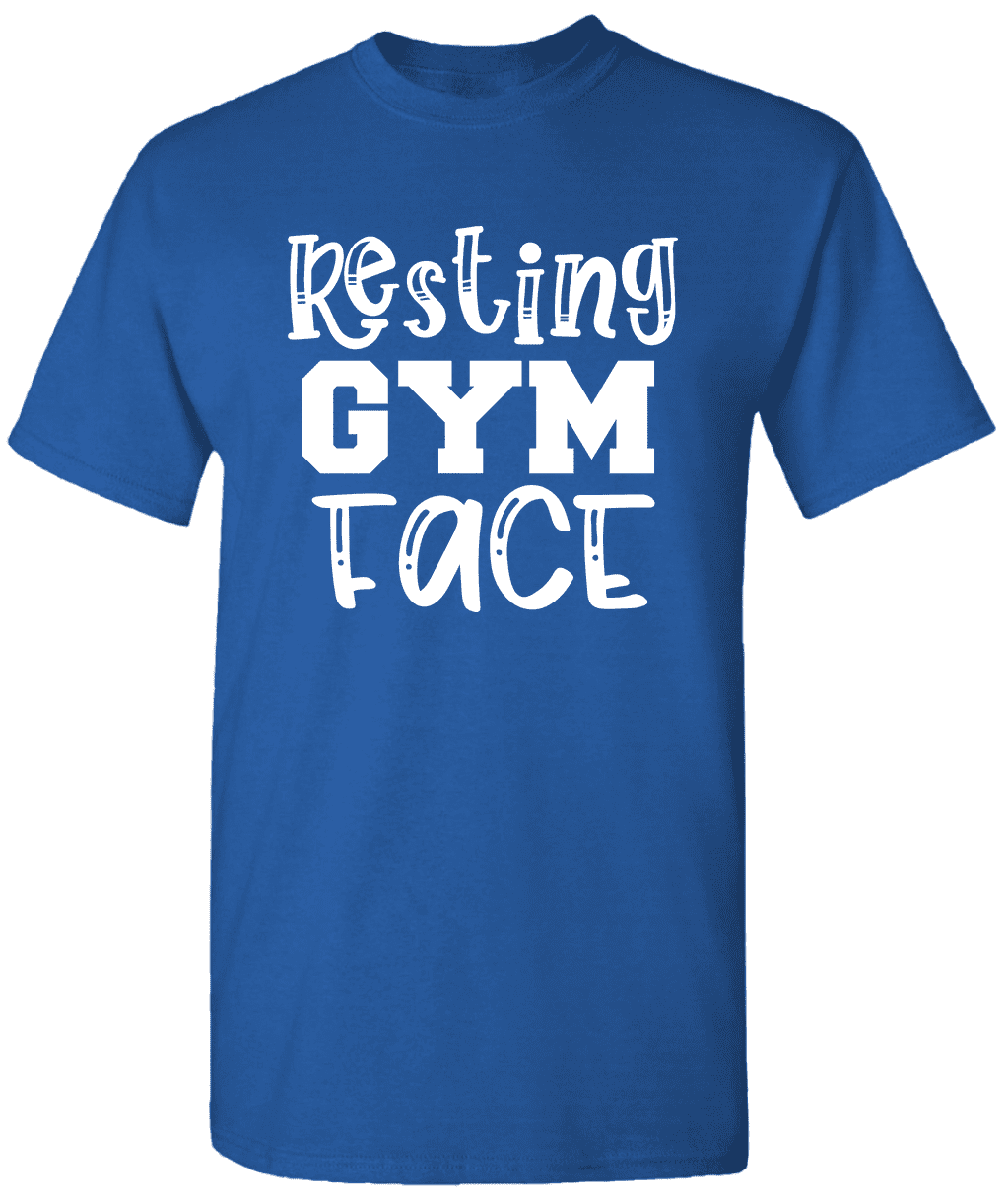 Resting Gym Face Gym Motivational T Shirt Gym Shirt Motivation T Shirt