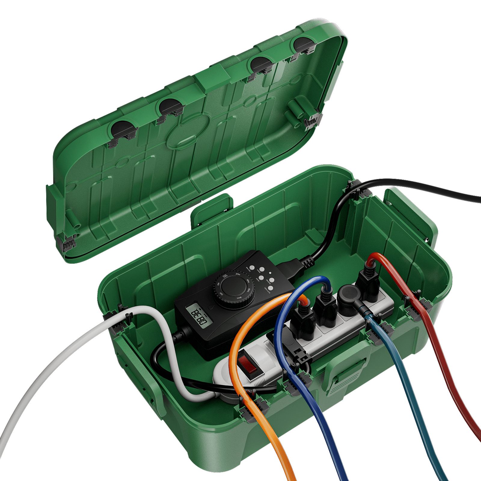 Restmo 12.5'' x 8.5'' x 5'', Rectangle Plastic Extra Large Electrical Box - Walmart.com