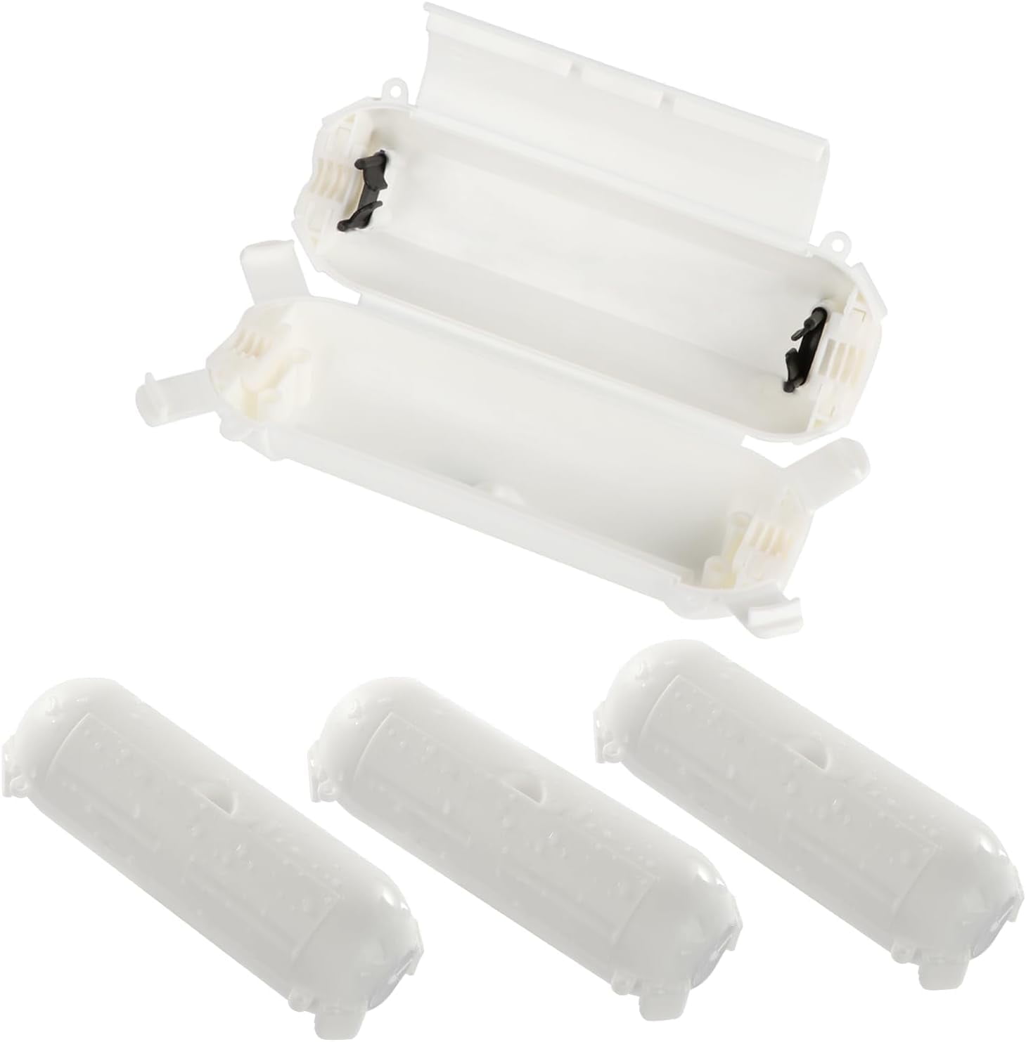 Restmo 4 Pack Mini IP44 Waterproof Outdoor Connection Box with Lockable ...