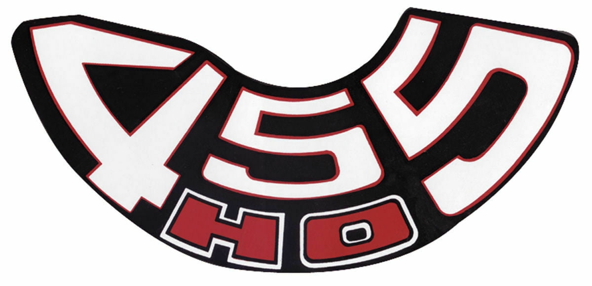 RestoParts Air Cleaner Decal Sticker 1971-1972 Pontiac GTO Lemans ...