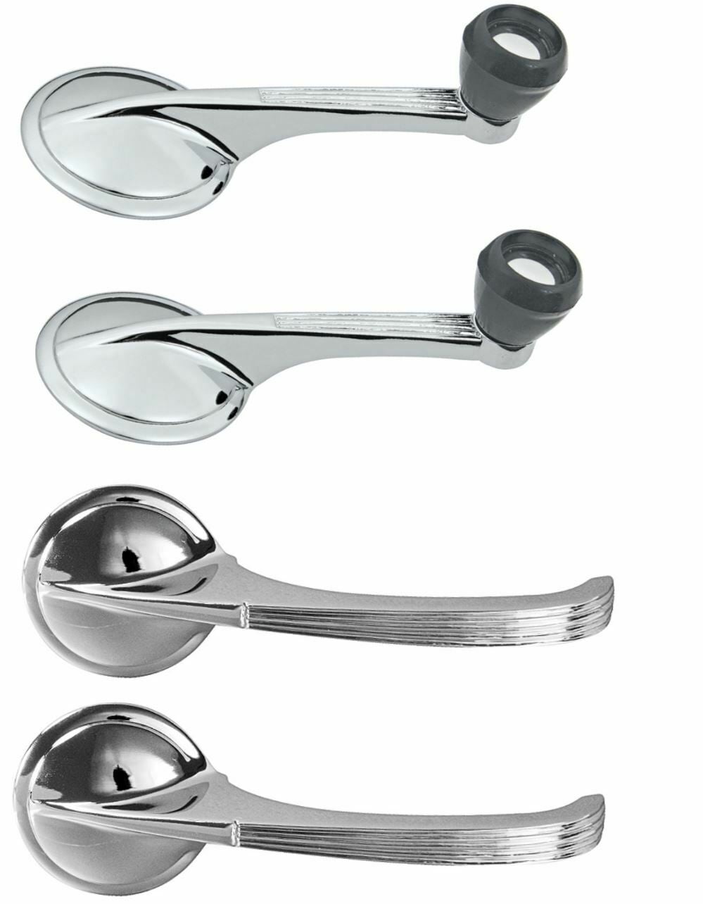 RestoParts Inside Door Handle and Window Crank Set 1964 GTO Lemans ...