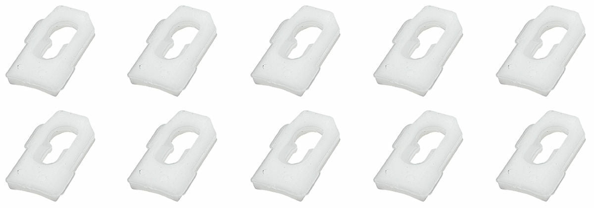 RestoParts Set of 10 1/2" Universal Molding Clip Set Pontiac Chevy ...
