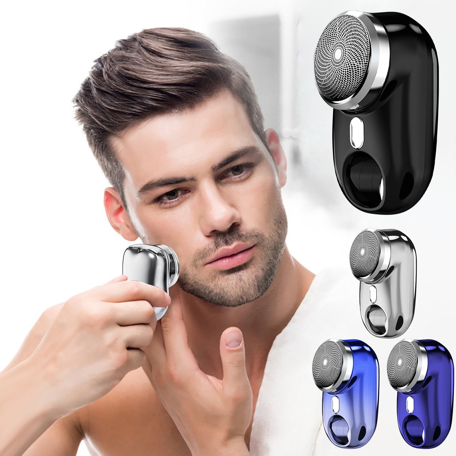 Restocked Now, Mini Electric Shaver, Rechargeable Travel Shaver, 10 ...