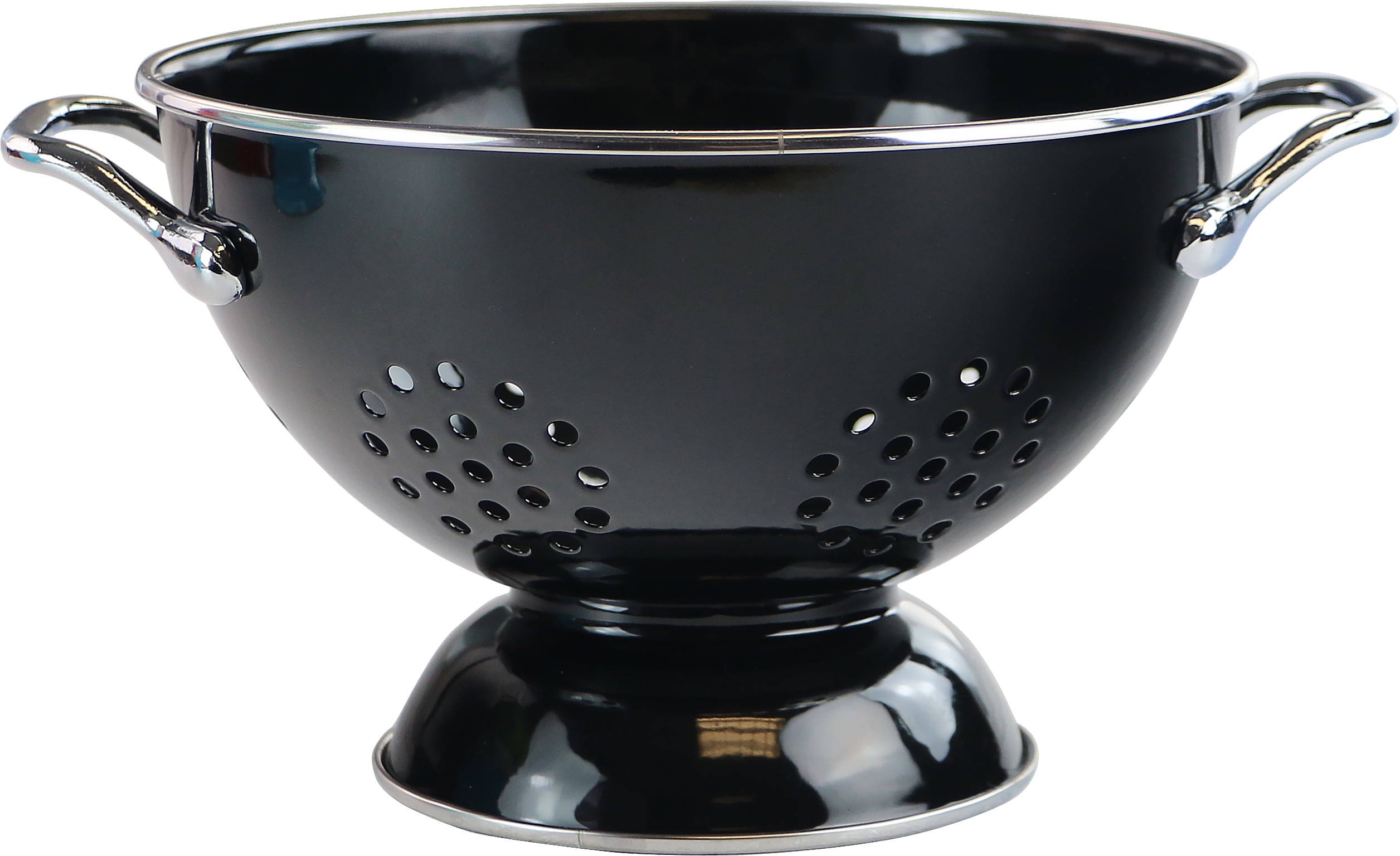 Reston Lloyd 1.5 qt. Colander, Black - Walmart.com
