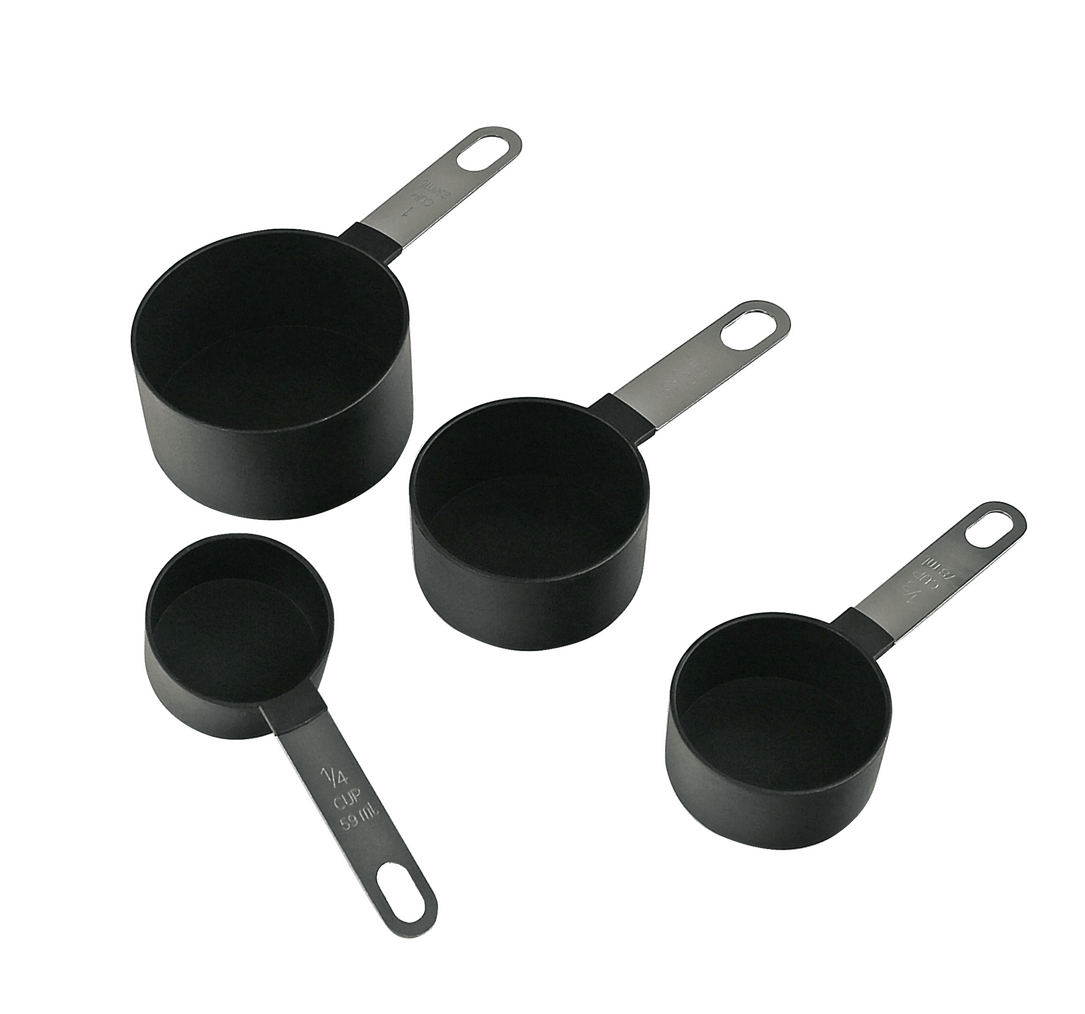 Reston Lloyd 4pc Measuring Cups for Dry & Liquid Ingredients, Food ...