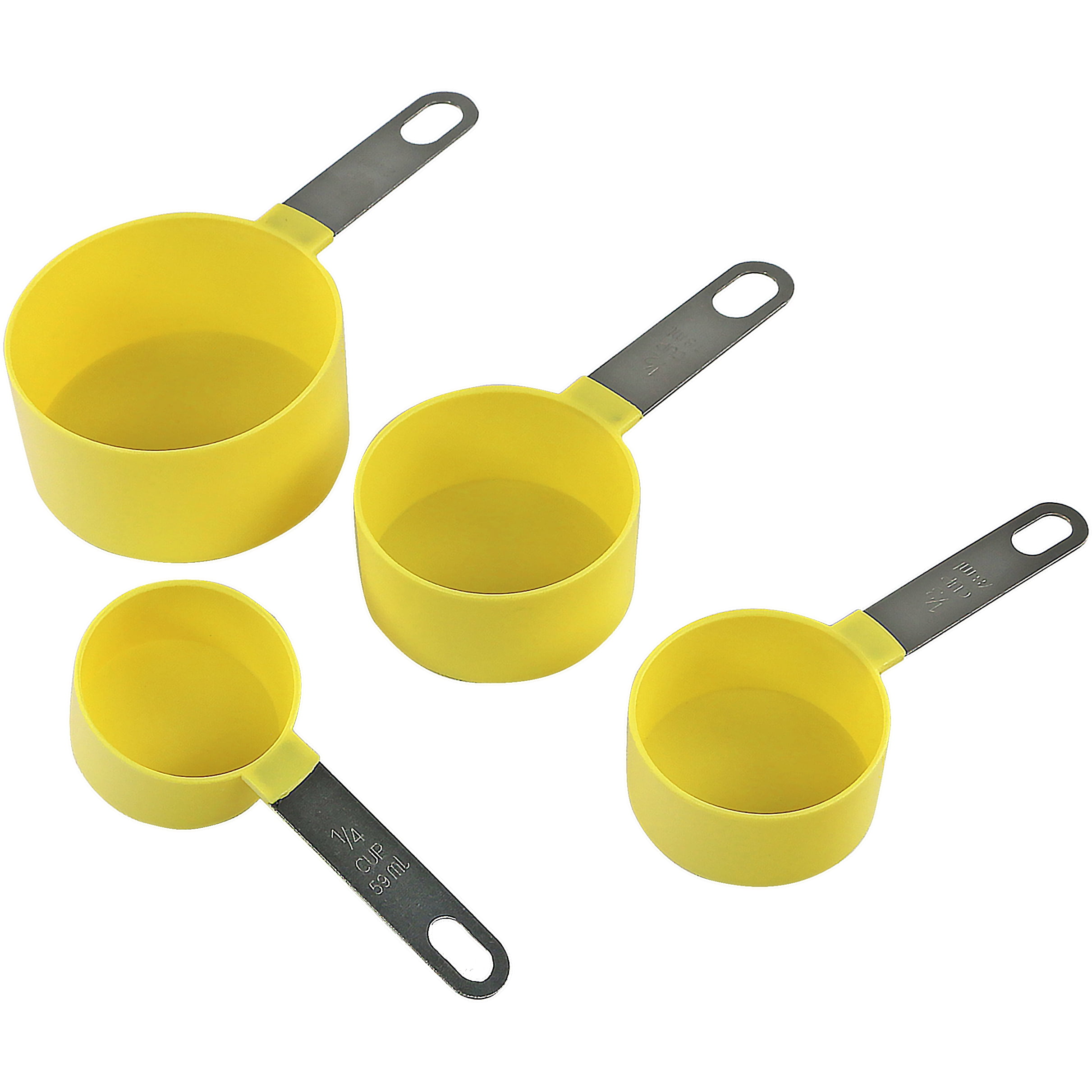 Reston Lloyd 4pc Measuring Cups for Dry & Liquid Ingredients, Food ...